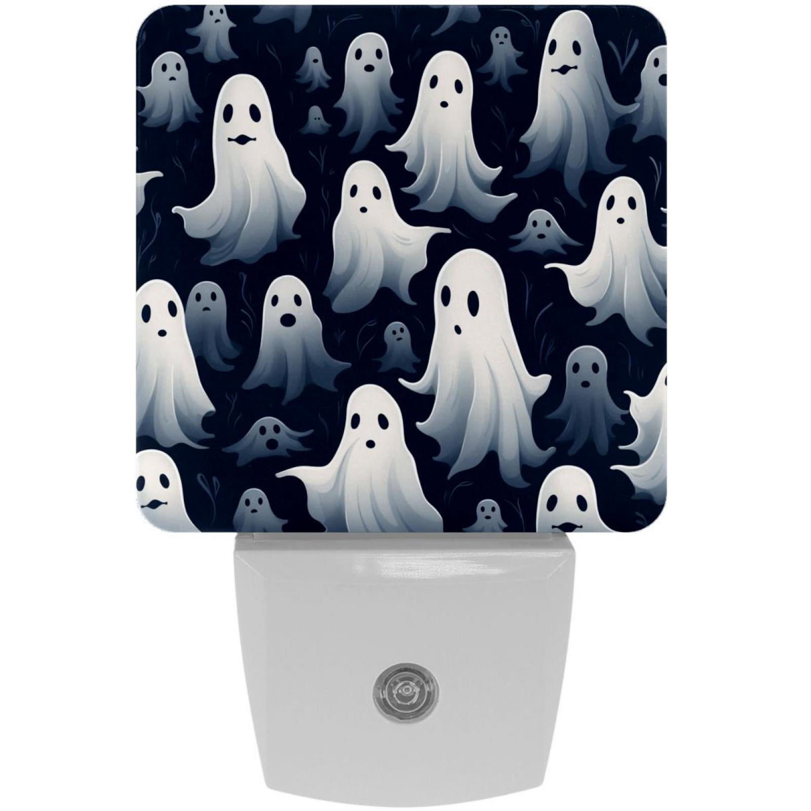 Halloween Ghosts LED Square Night Lights - Stylish and Energy-Efficient ...