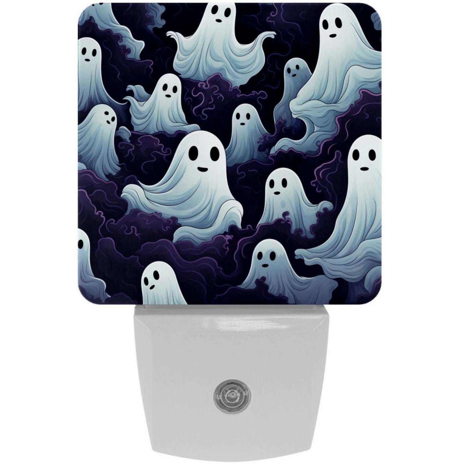 Halloween Ghosts LED Square Night Lights - Stylish and Energy-Efficient ...