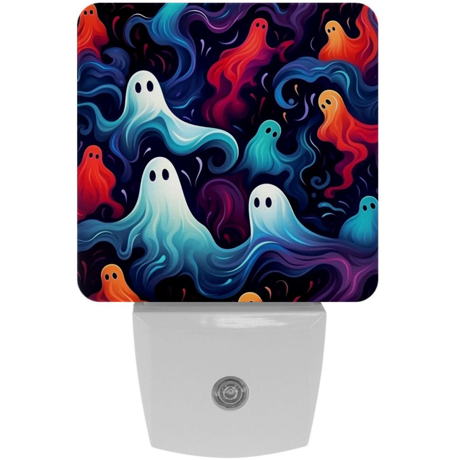 Halloween Ghosts LED Square Night Lights - Stylish and Functional ...