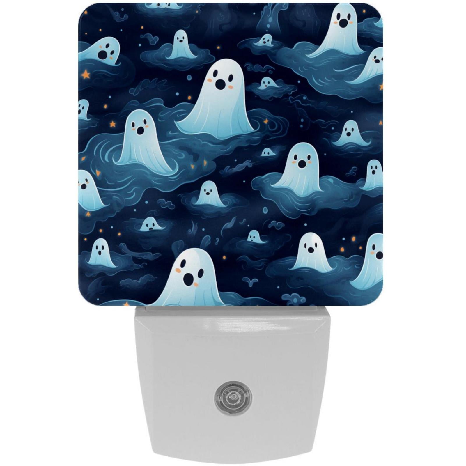 Halloween Ghosts LED Square Night Lights - Stylish and Functional ...