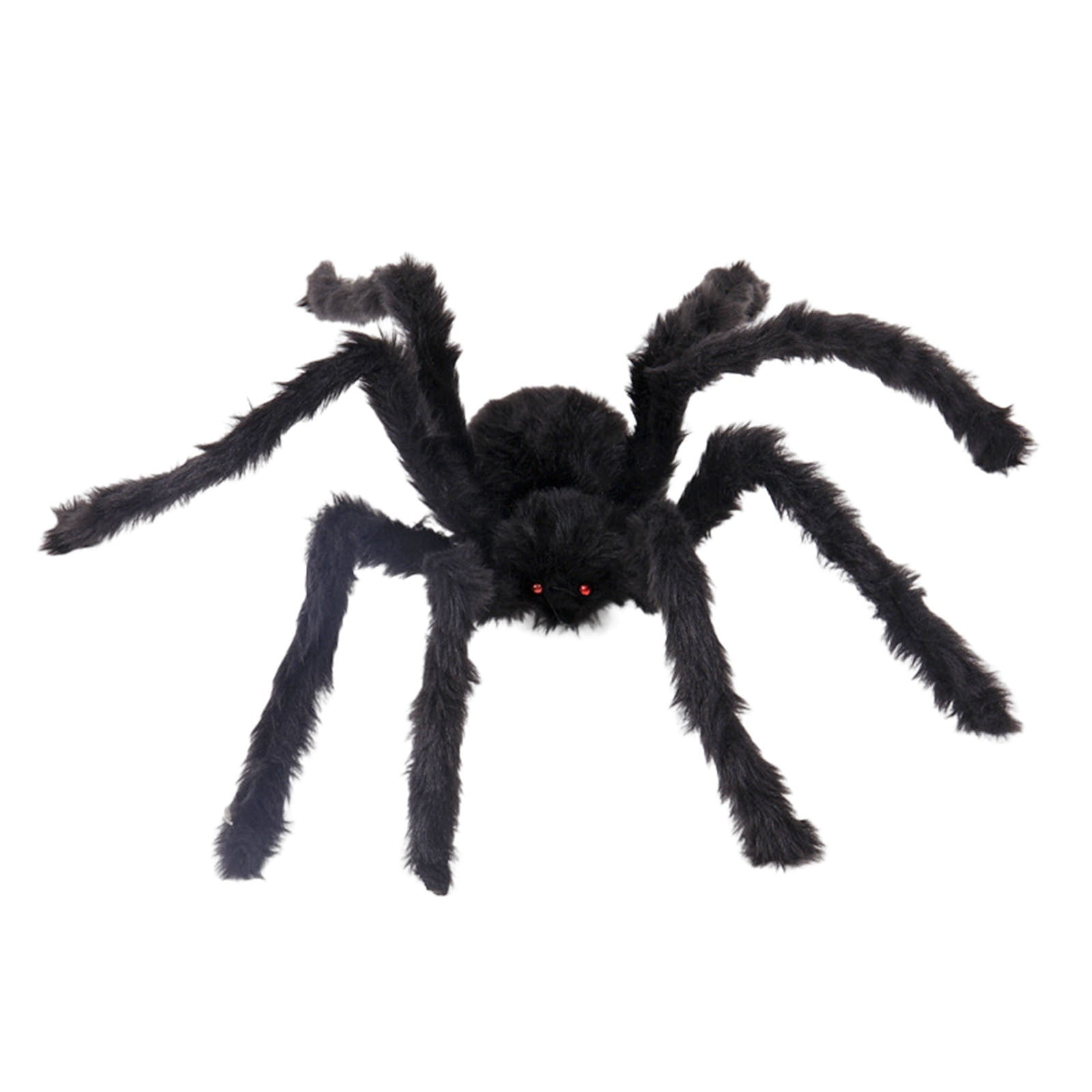 Halloween Giant Spider Decorations - 3FT Realistic Hairy Scary Spider ...