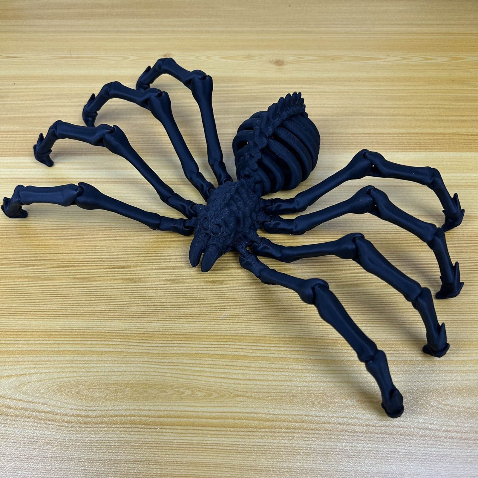 Halloween Giant Spider Decorations, Hell Skeleton Wolf Spider Joint ...