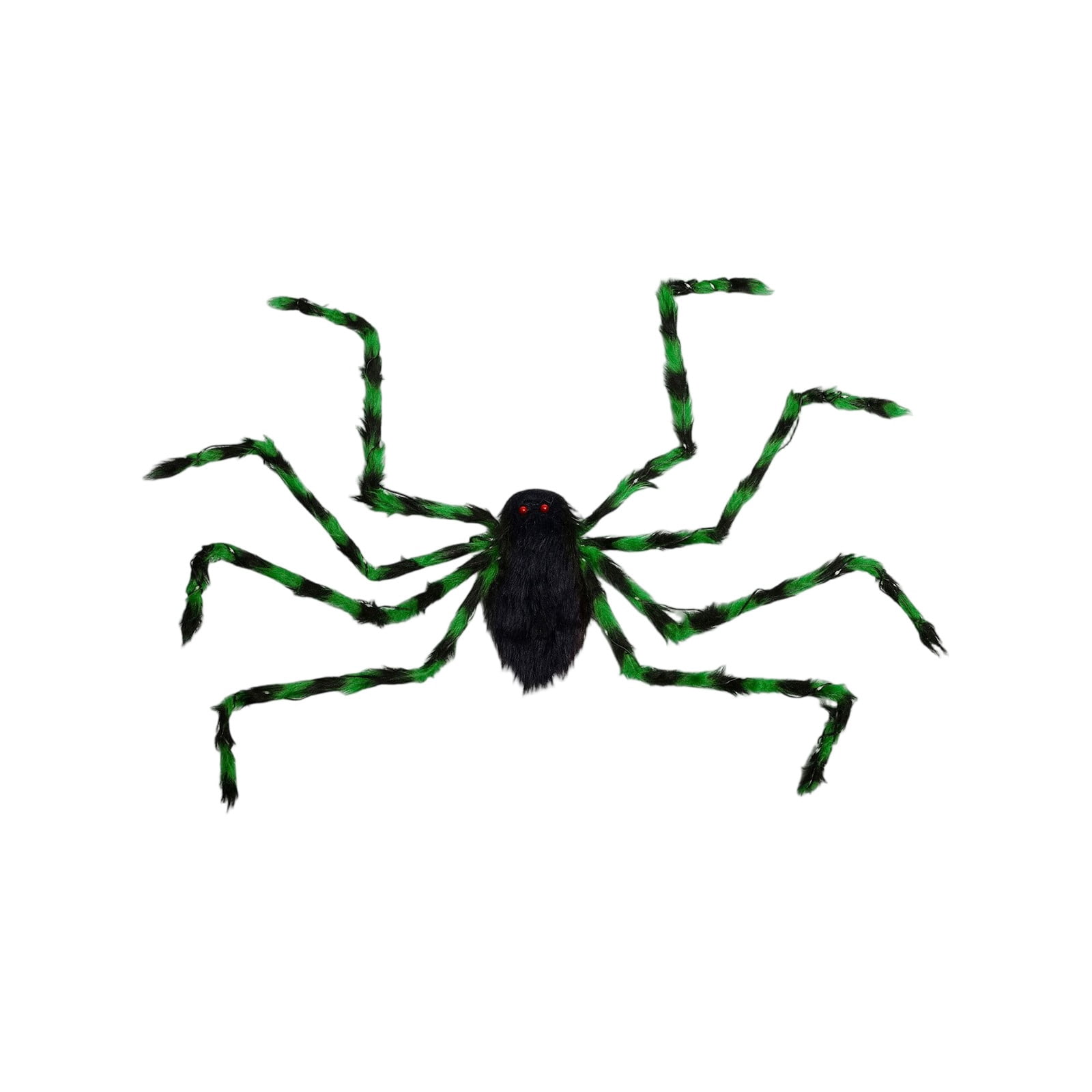 Halloween Giant Spider Decorations, Large Fake Spider with Straps Hairy ...
