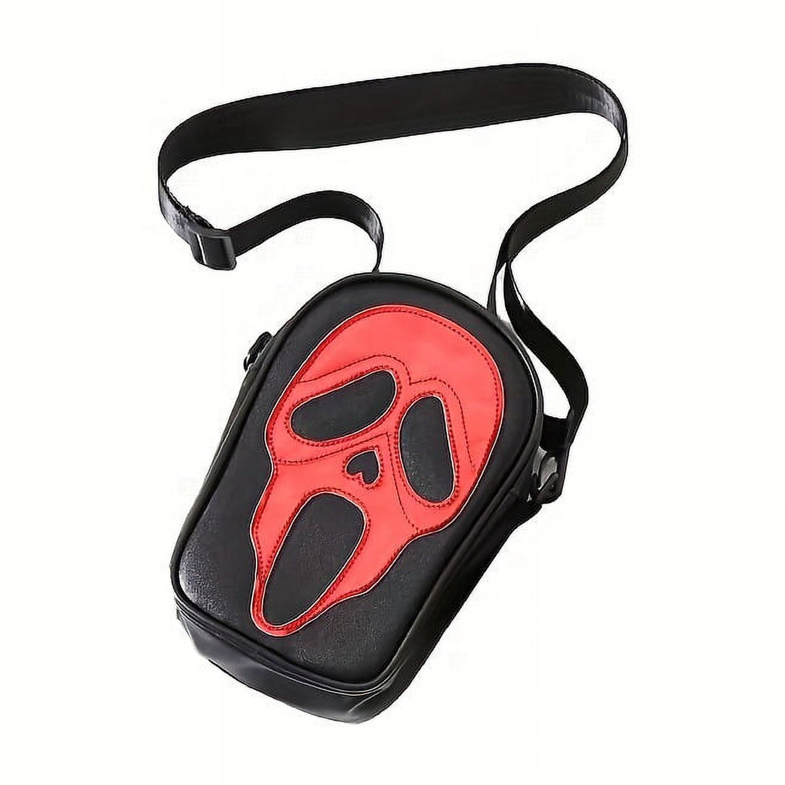 Halloween Gift Cute Ghost Face Wallet, PU Women's Handbag Scream Wallet ...