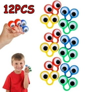 RI Novelty Dozen Set Finger Eye Puppets Party Favor Puppet Show Toys ...