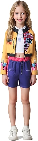 Halloween Girls Pop Singers Demon Hunterrs Costumes Cosplay Outfit,Pop ...