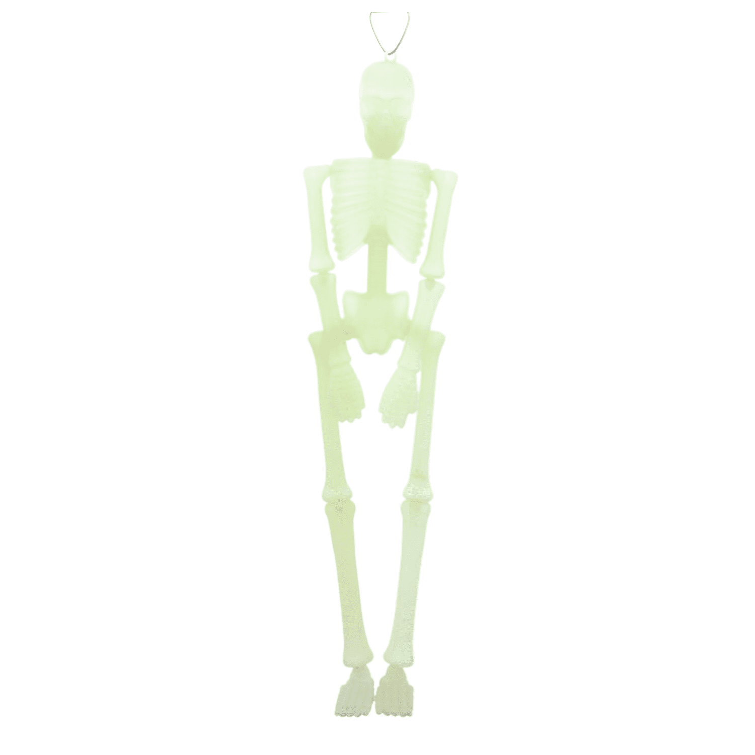 Halloween Glow In The Dark Skeleton Hanging Luminous Full Bone ...