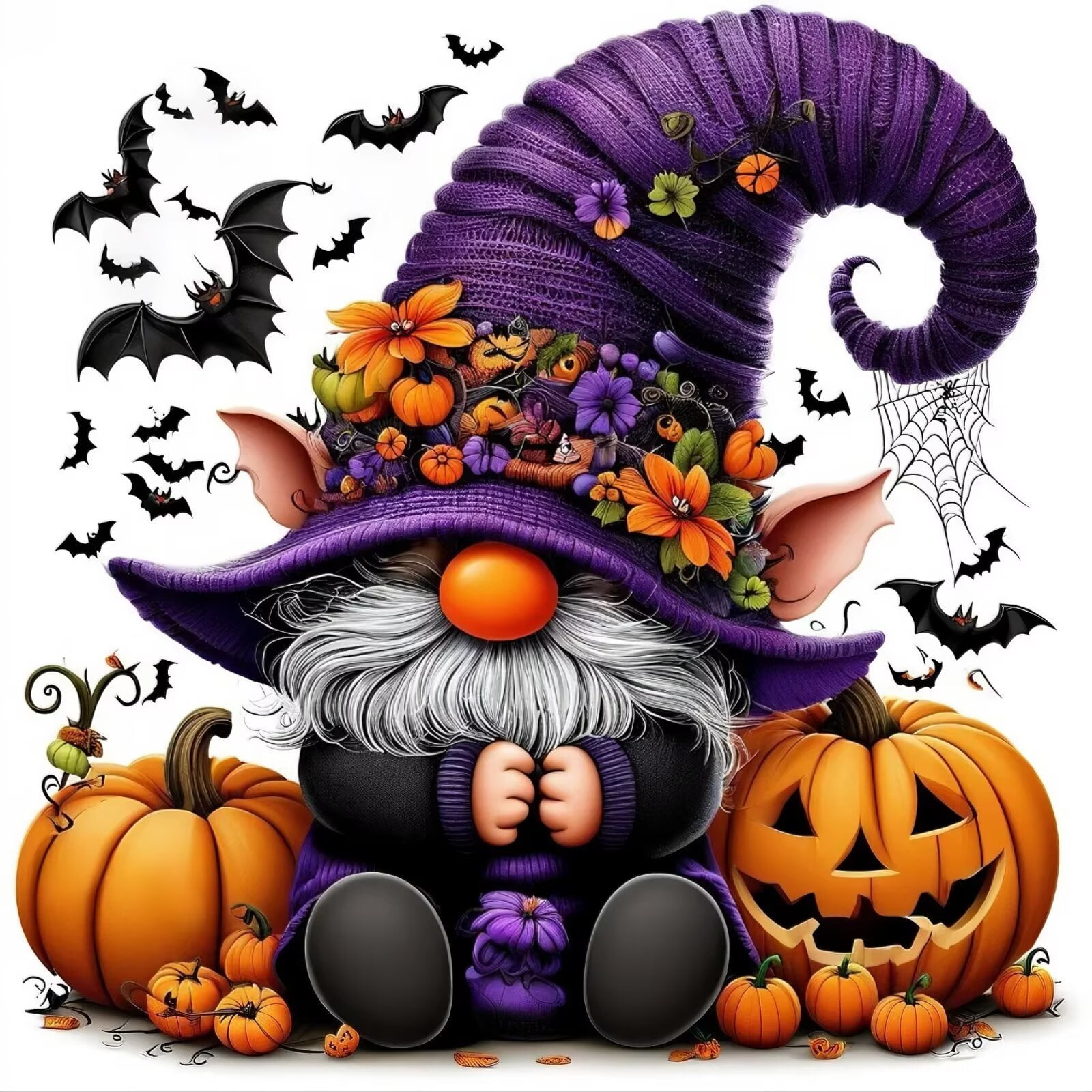 Halloween Gnome Puzzles for Adults 70 Pieces,Halloween Wooden Jigsaw ...
