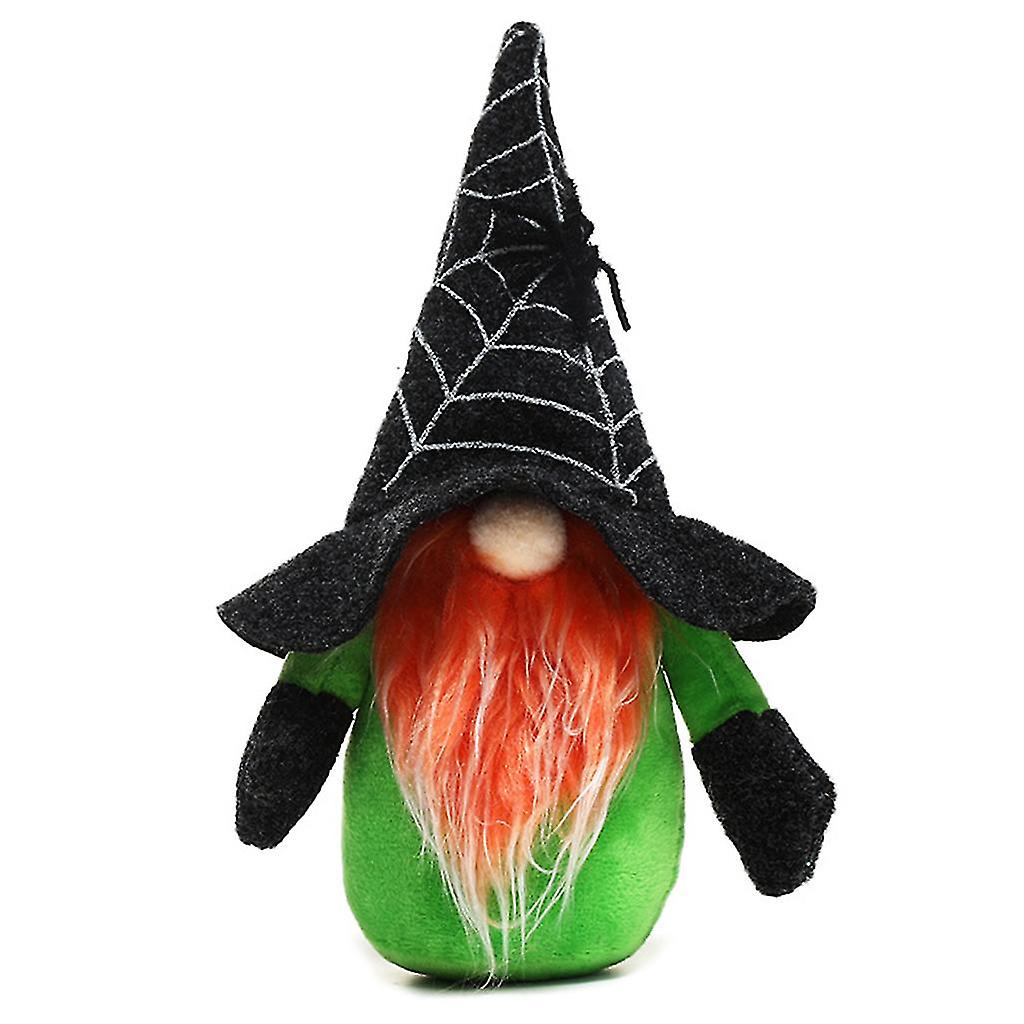 Halloween Gnome Spider Web Plush For Doll Handmade Dwarf Scandinavian ...