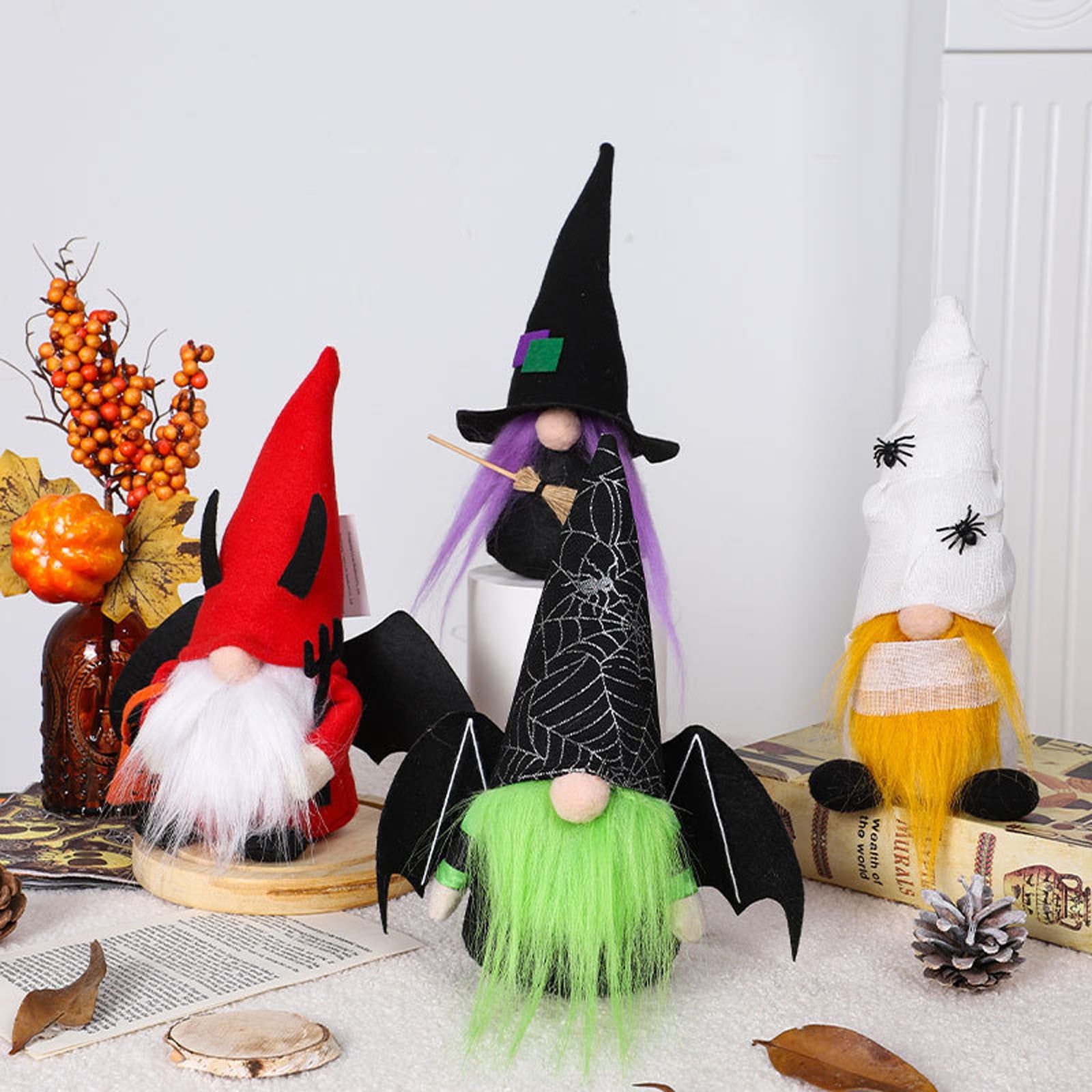 Halloween Gnomes Decorations, Hand-made Swedish Tomte Gnome, Gnomes ...