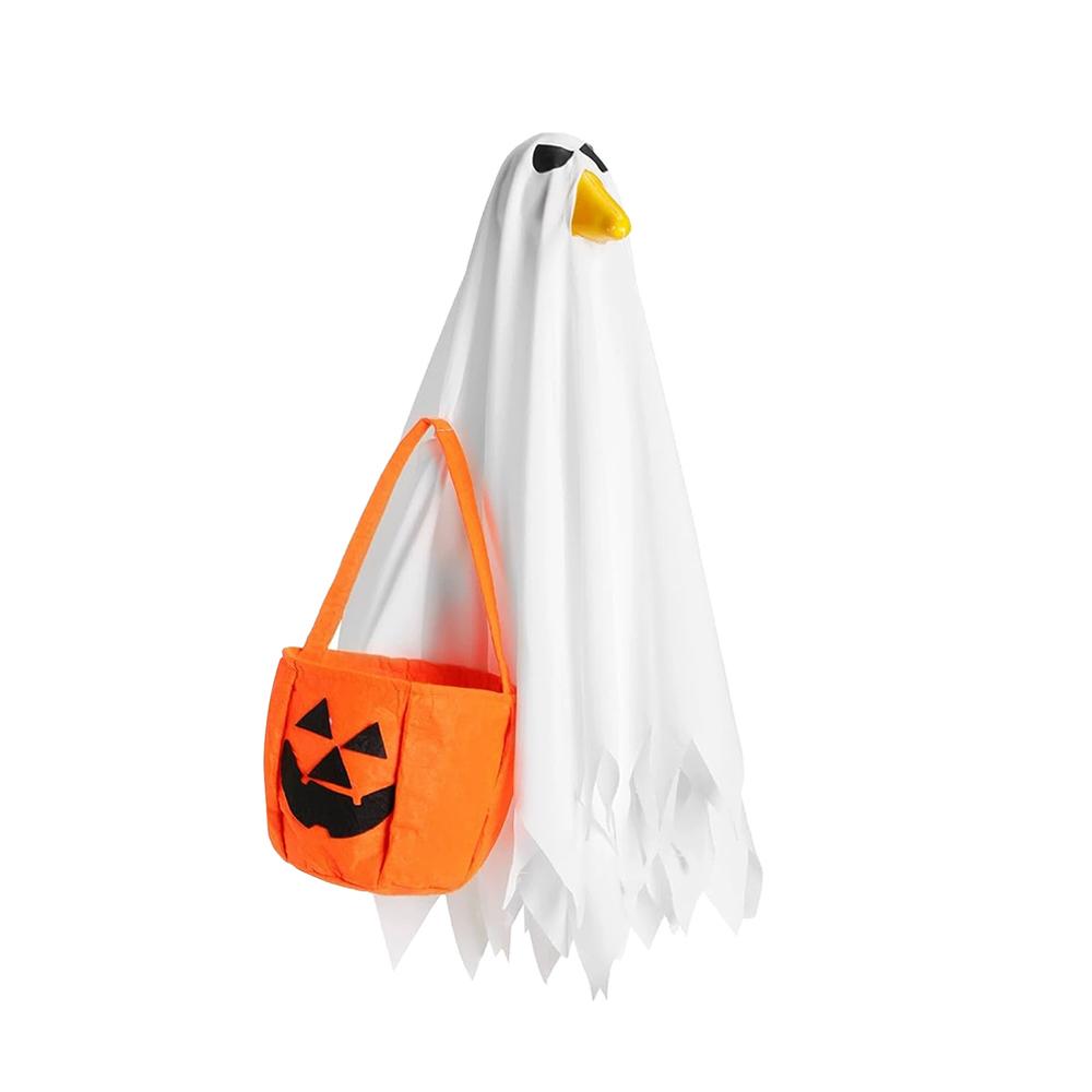 Halloween Goose Outfit Ghost Lawn Porch Goose Clothes Fall Halloween ...
