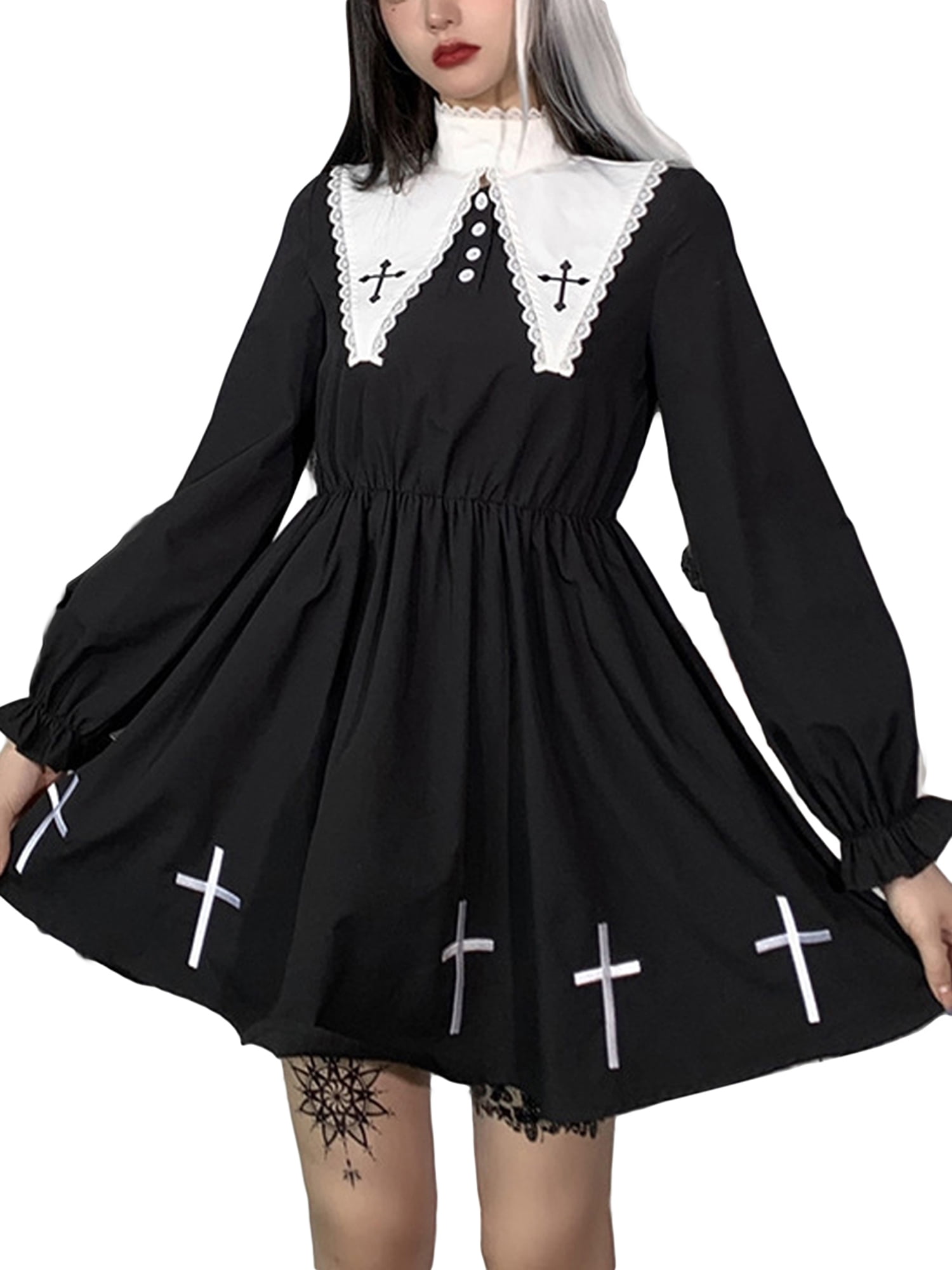 Preppy Goth Style