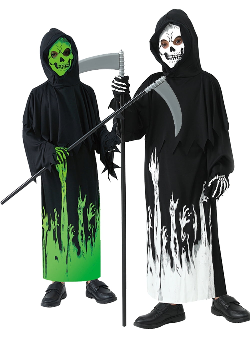 Customer reviews for Halloween Grim Reaper Costume for Boys Girls Kids ...