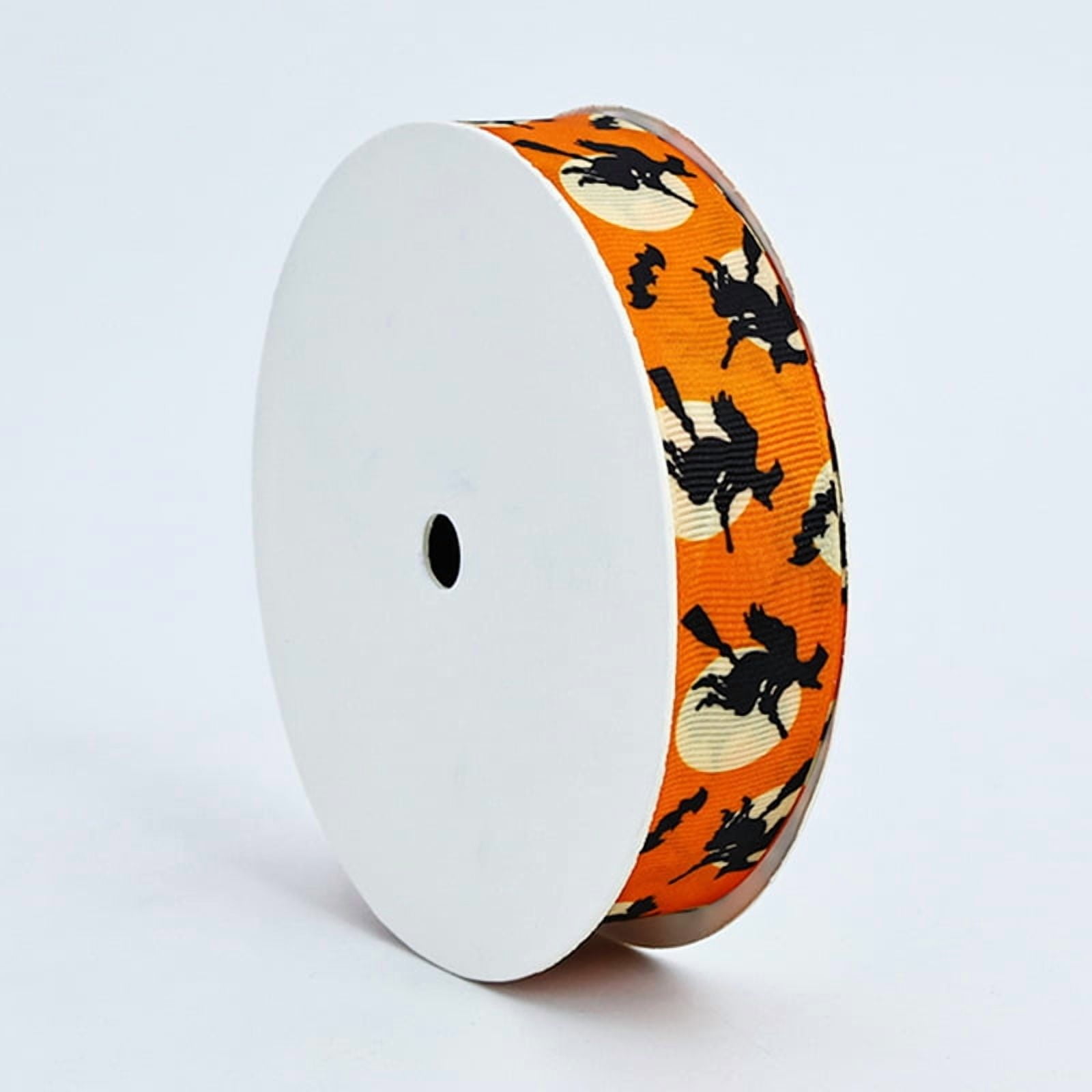 Halloween Grosgrain Ribbons, 10/25 Yard Happy Halloween Trick or Treat ...