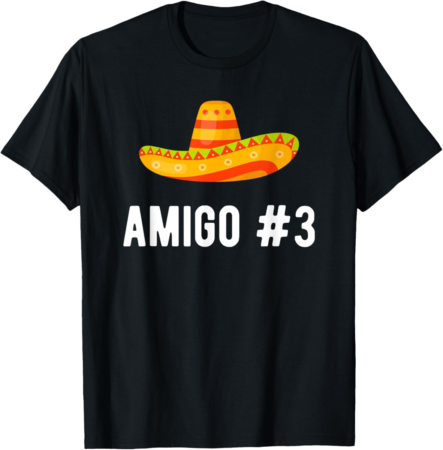 Halloween Group Matching Costume Funny Mexican Amigo #3 T-Shirt ...