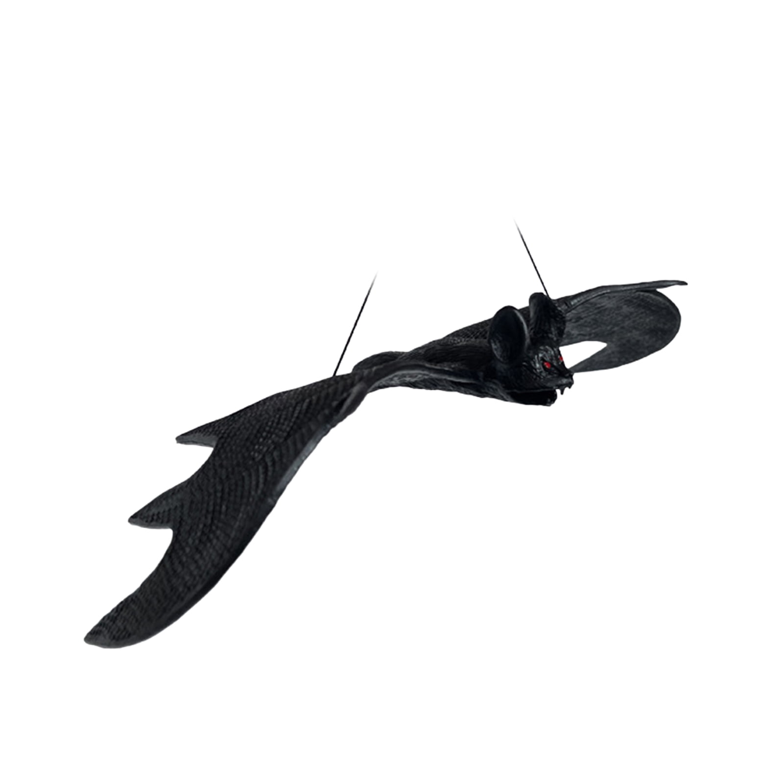 Halloween Hanging Bat Decoration Lifelike Simulation Rubber Bat ...