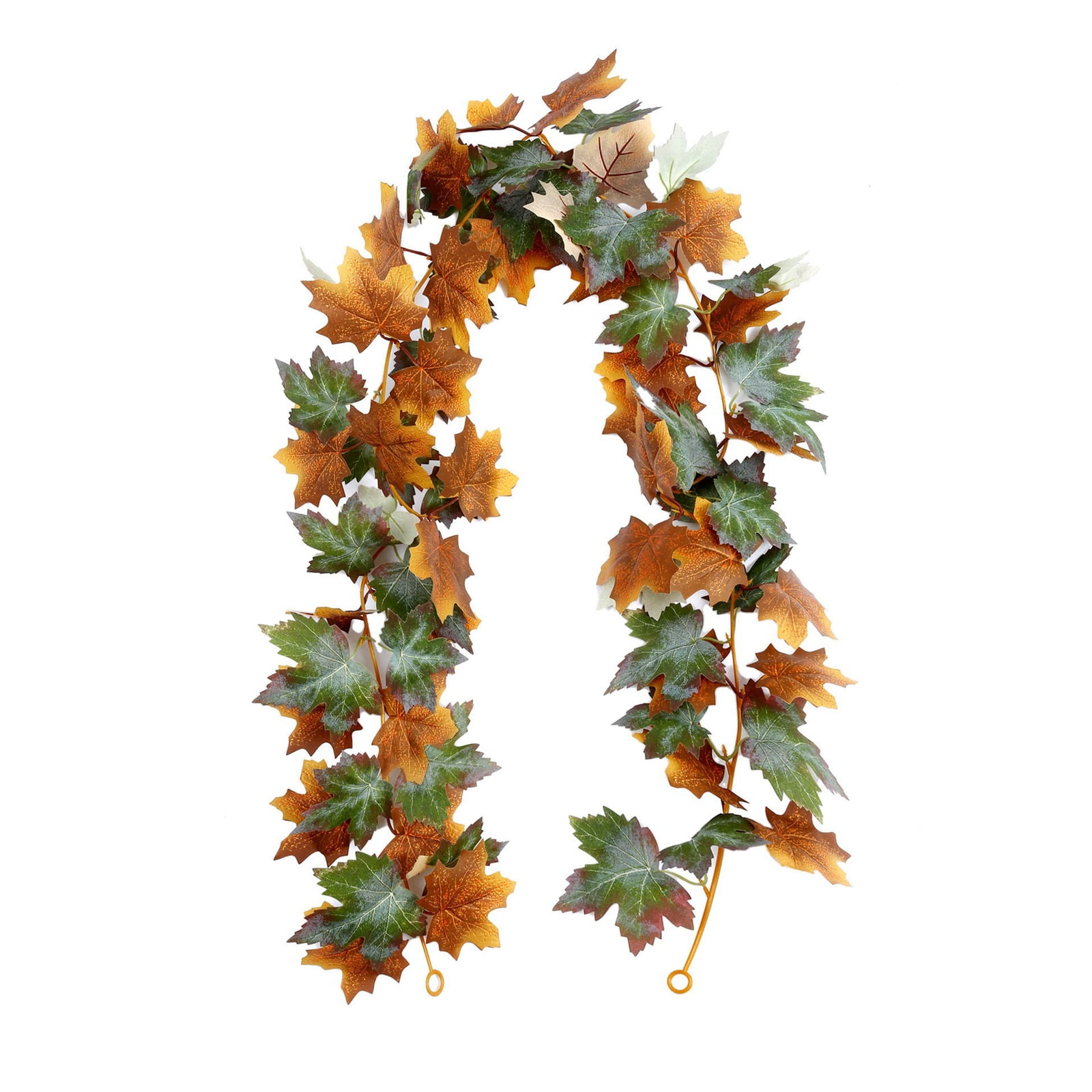 Halloween Hanging Decorations, Artificial Maple Leaves And Vines ...