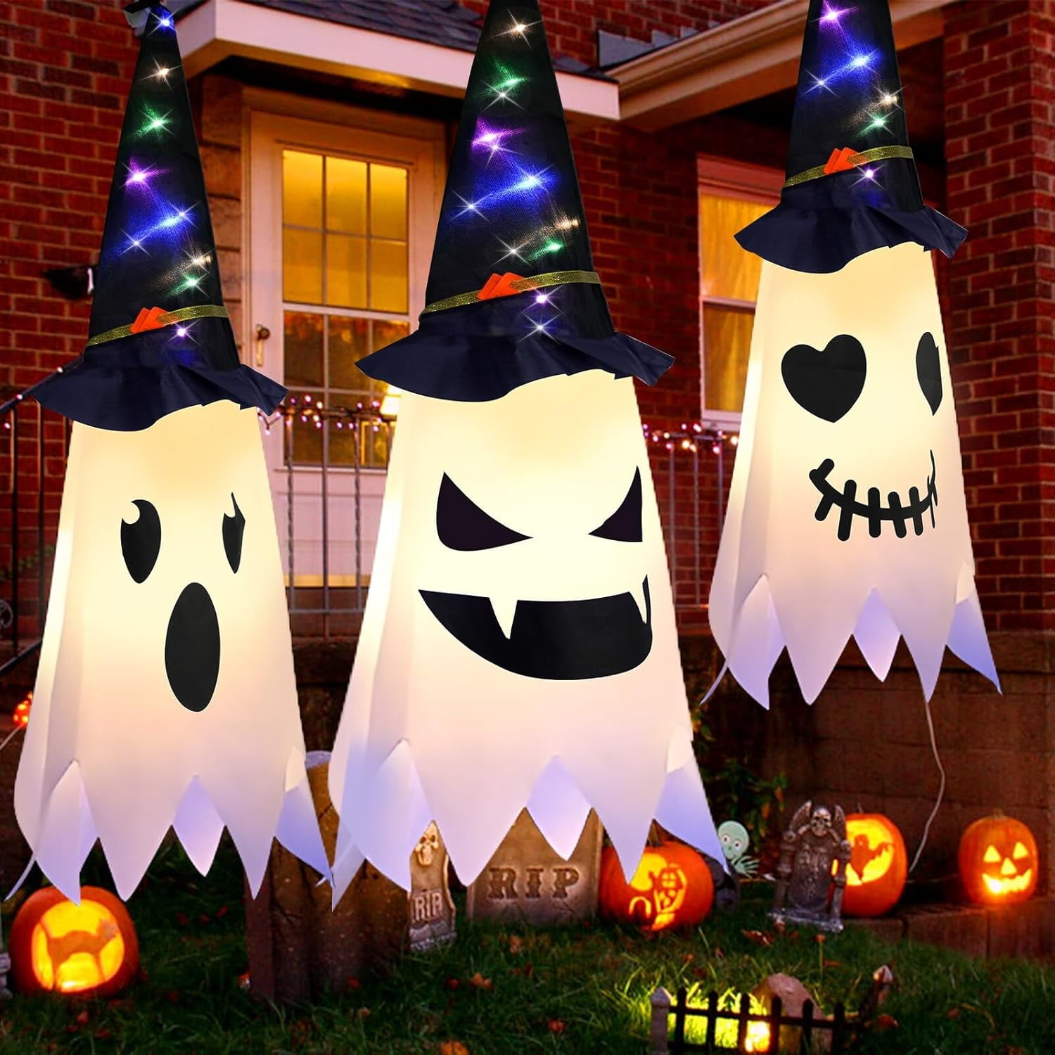 Halloween Hanging Decorations Outdoor, Halloweens Decor Hanging Ghost ...