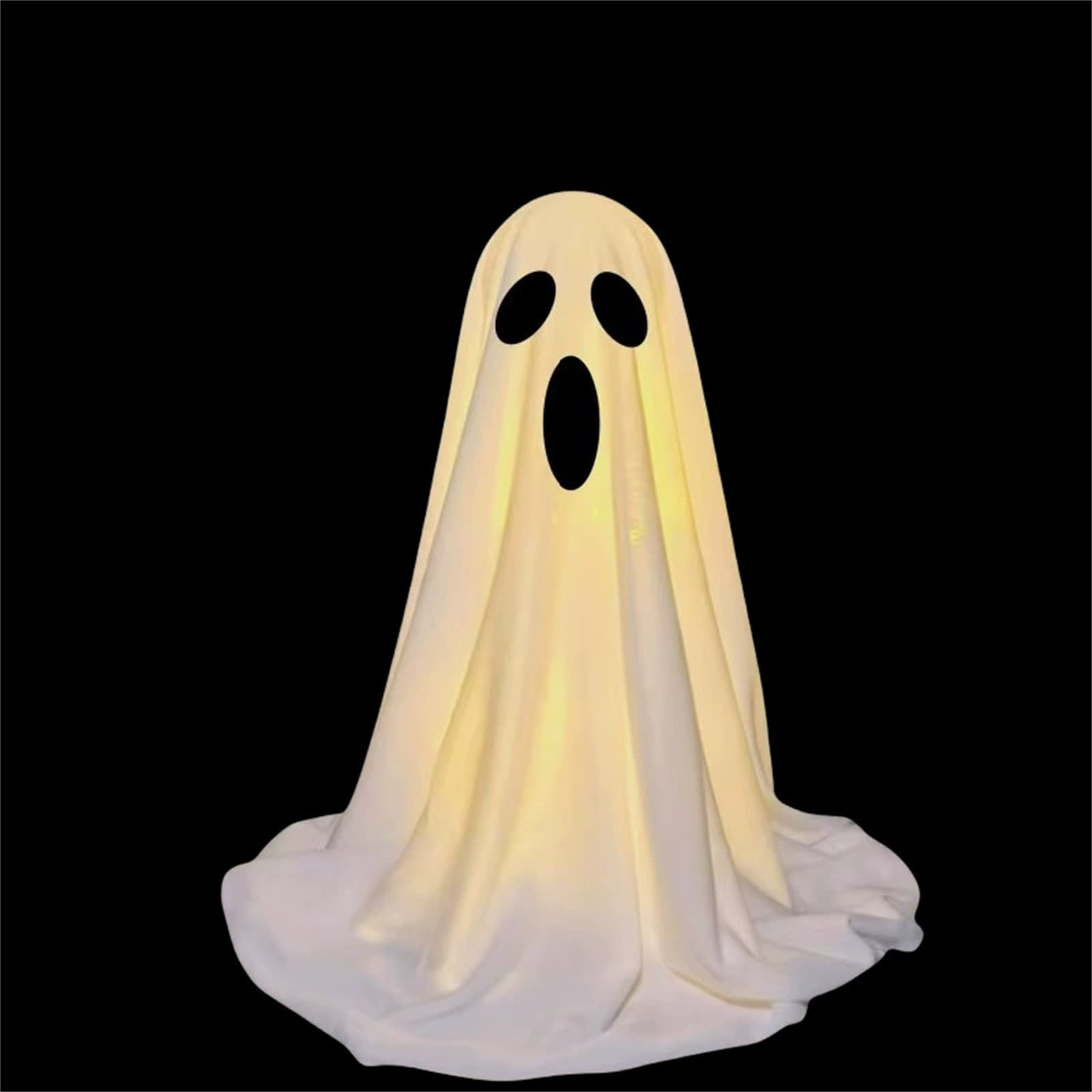 Halloween Hanging Standing Ghost Decoration, Fabric Spirit Prop With ...