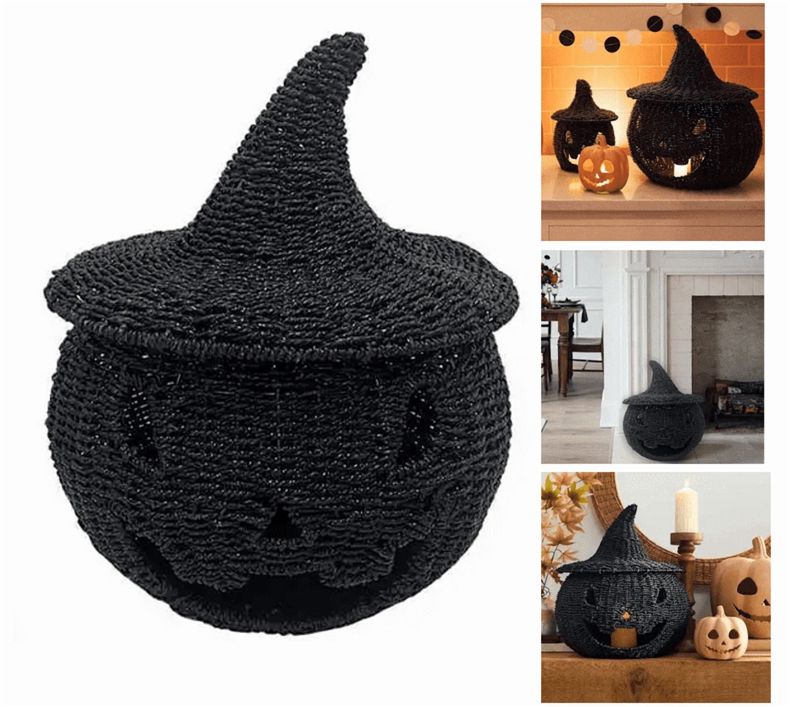 Halloween Happy Haunting Seagrass & Pumpkin 2025 NEW 10.6" Halloween ...