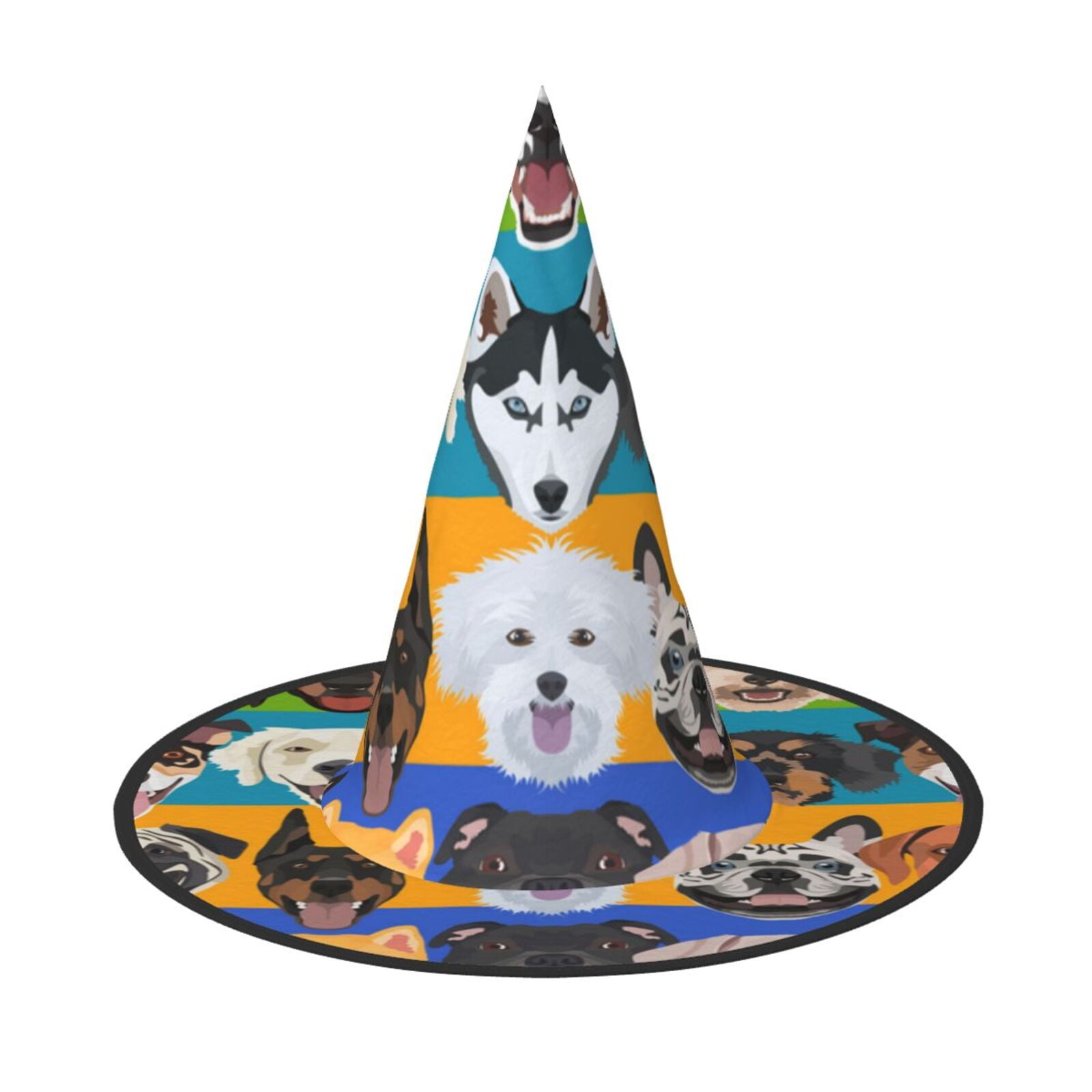 Halloween Hat Witch Wizard Hats Costume Accessory for Christmas Party ...