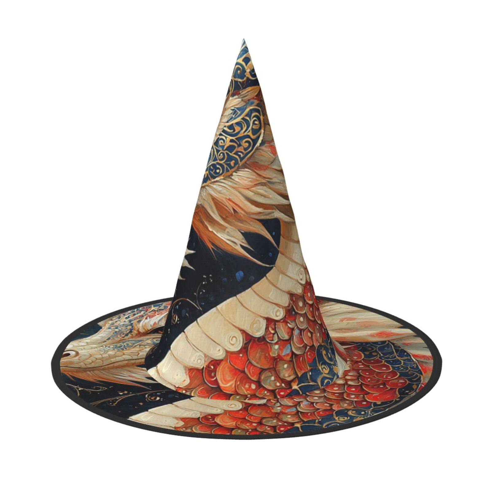 Halloween Hat Witch Wizard Hats Costume Accessory for Christmas Party ...