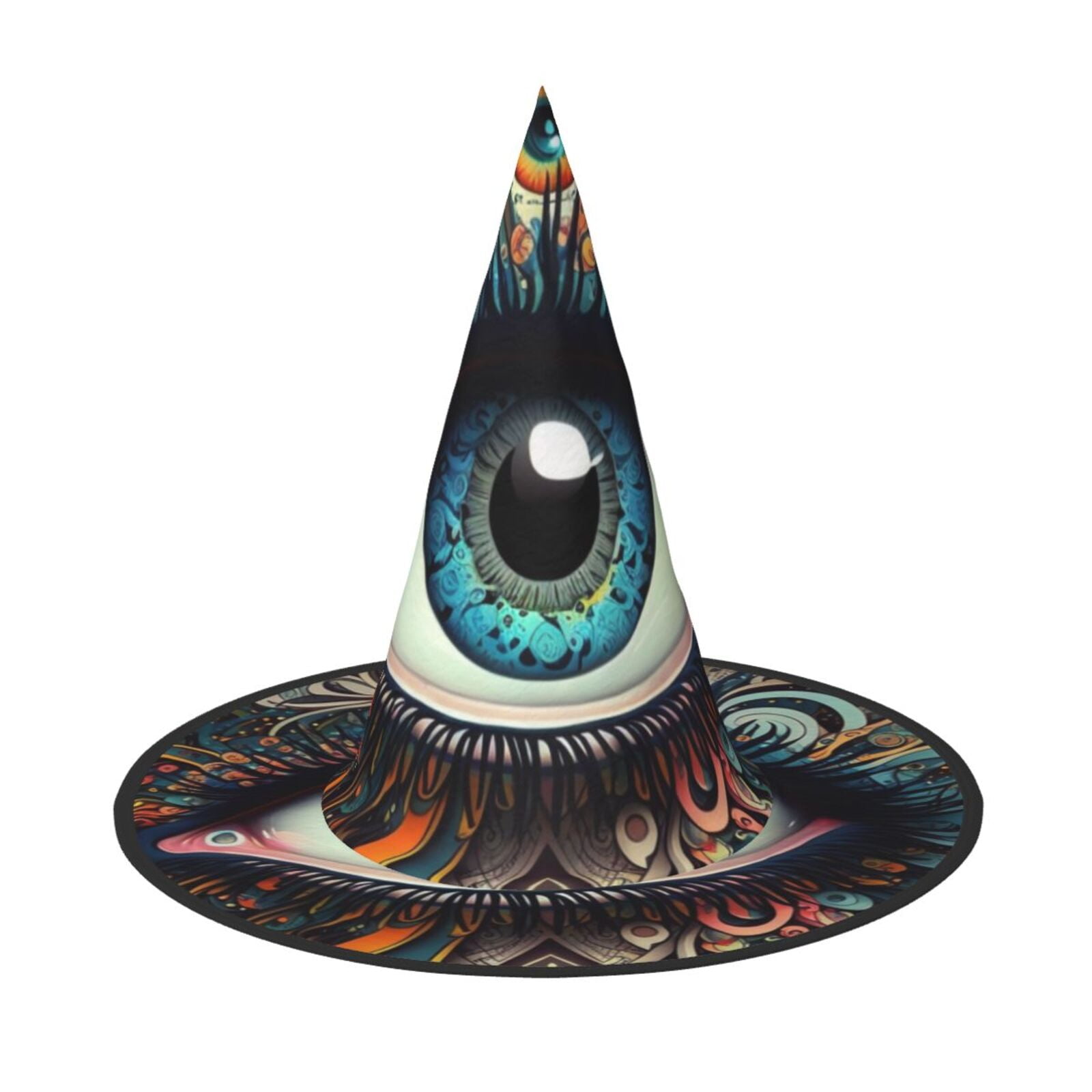 Halloween Hat Witch Wizard Hats Costume Accessory for Christmas Party ...