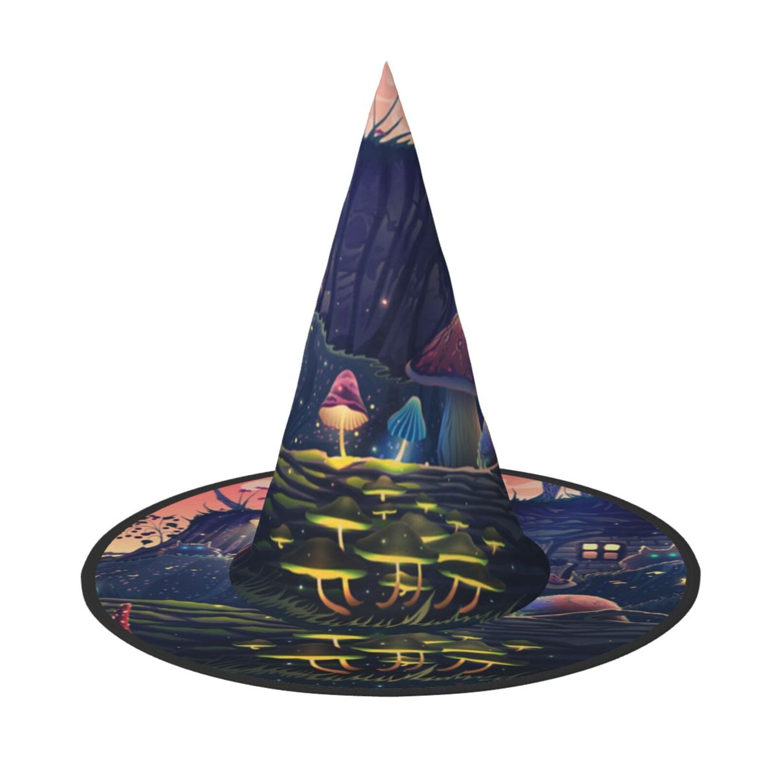 Halloween Hat Witch Wizard Hats Costume Accessory for Christmas Party ...
