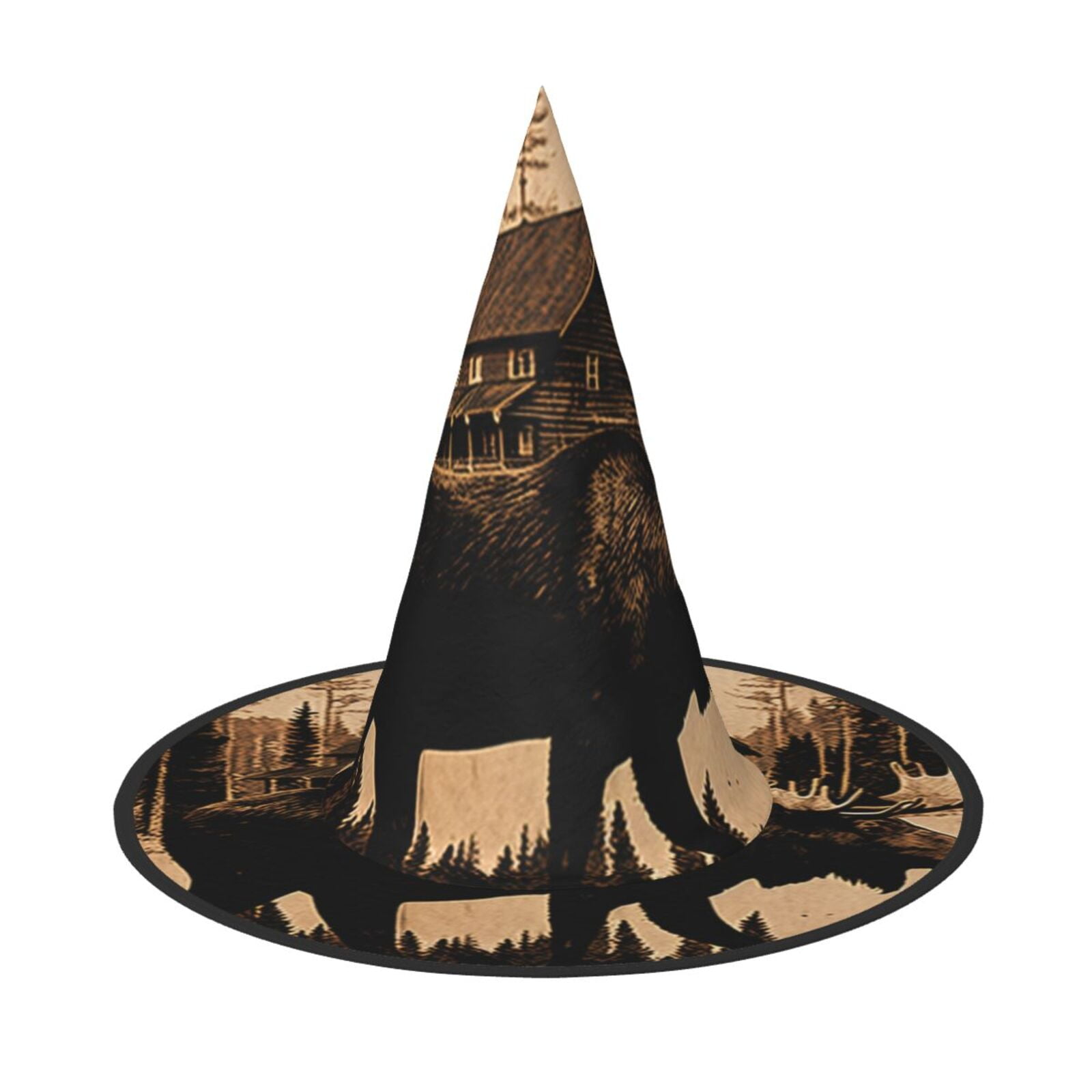 Halloween Hat Witch Wizard Hats Costume Accessory for Christmas Party ...