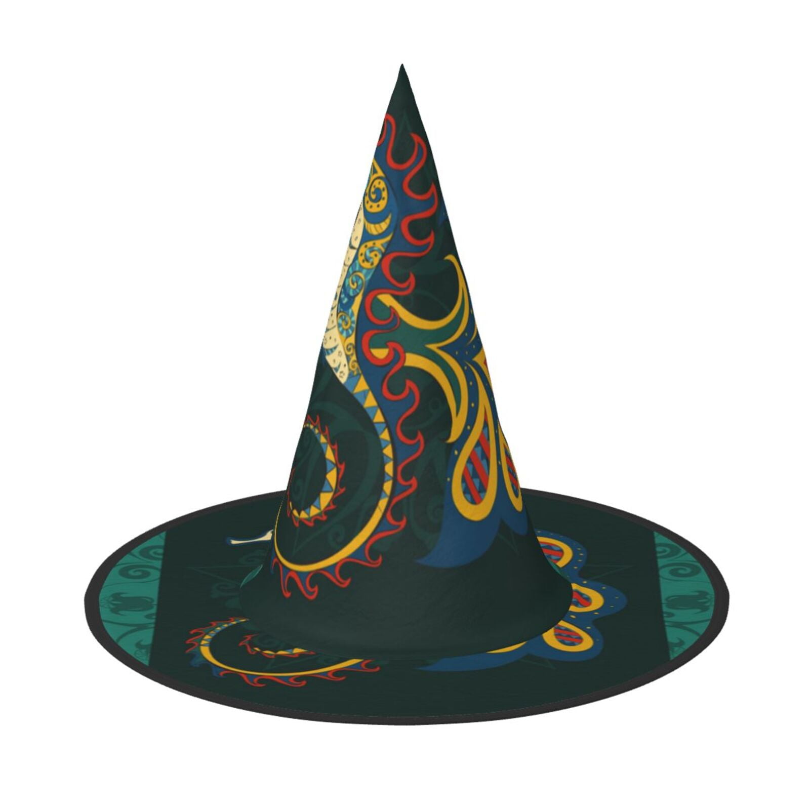 Halloween Hat Witch Wizard Hats Costume Accessory for Christmas Party ...