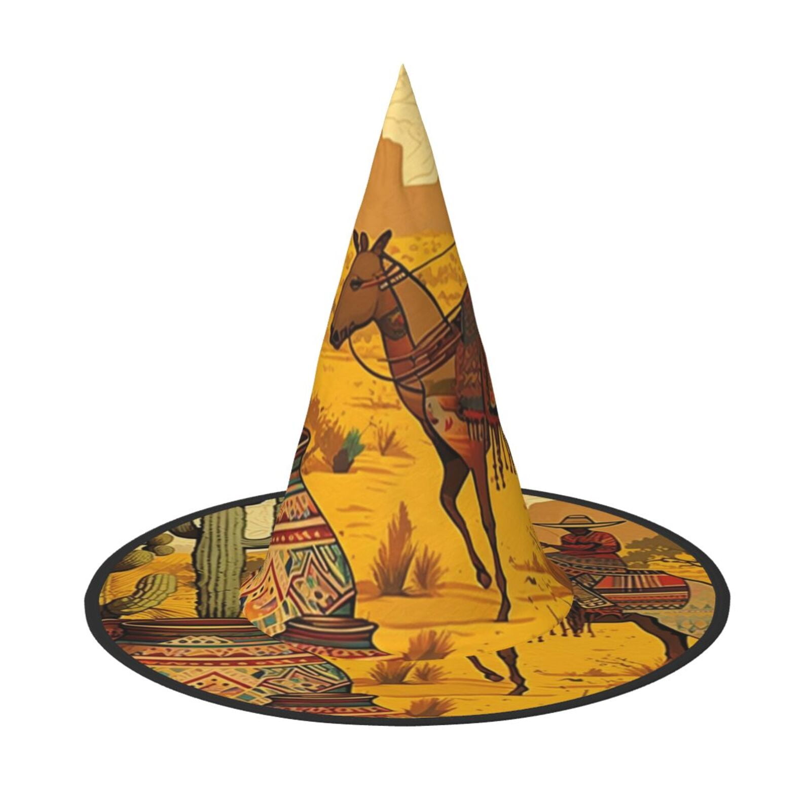 Halloween Hat Witch Wizard Hats Costume Accessory for Christmas Party ...