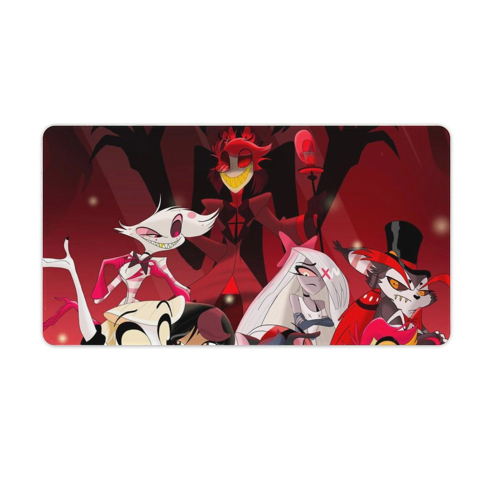 Halloween Hazbin Hotel Mouse Pad No-sliped Large Mousepad Extended ...