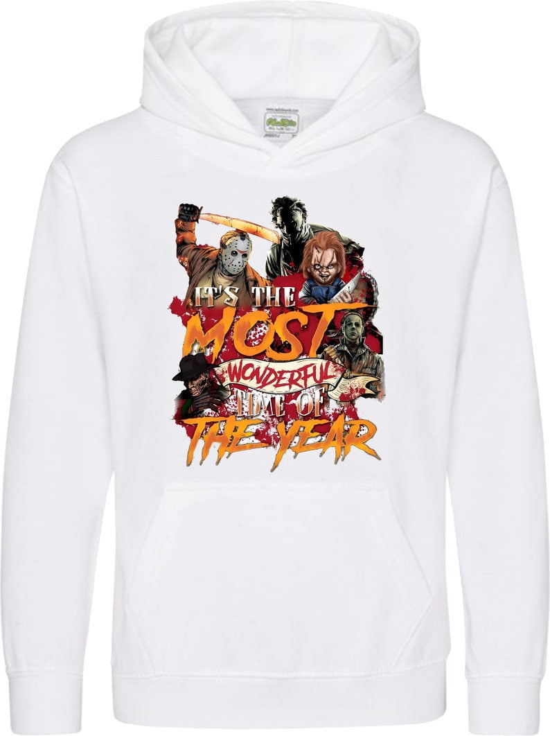 Halloween Hoodie, Horror Top, Halloween Safety Hoodie, Halloween Horror ...