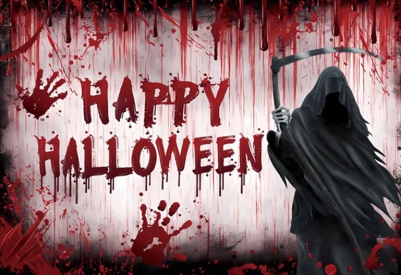 Halloween Horror Circus Backdrop for Photography Evil Clown Scary ...