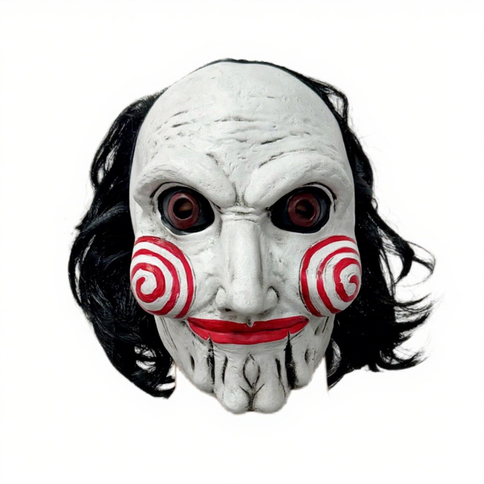 Forfamy Halloween Horror Cosplay Costume, Halloween Mask Scary Mask ...