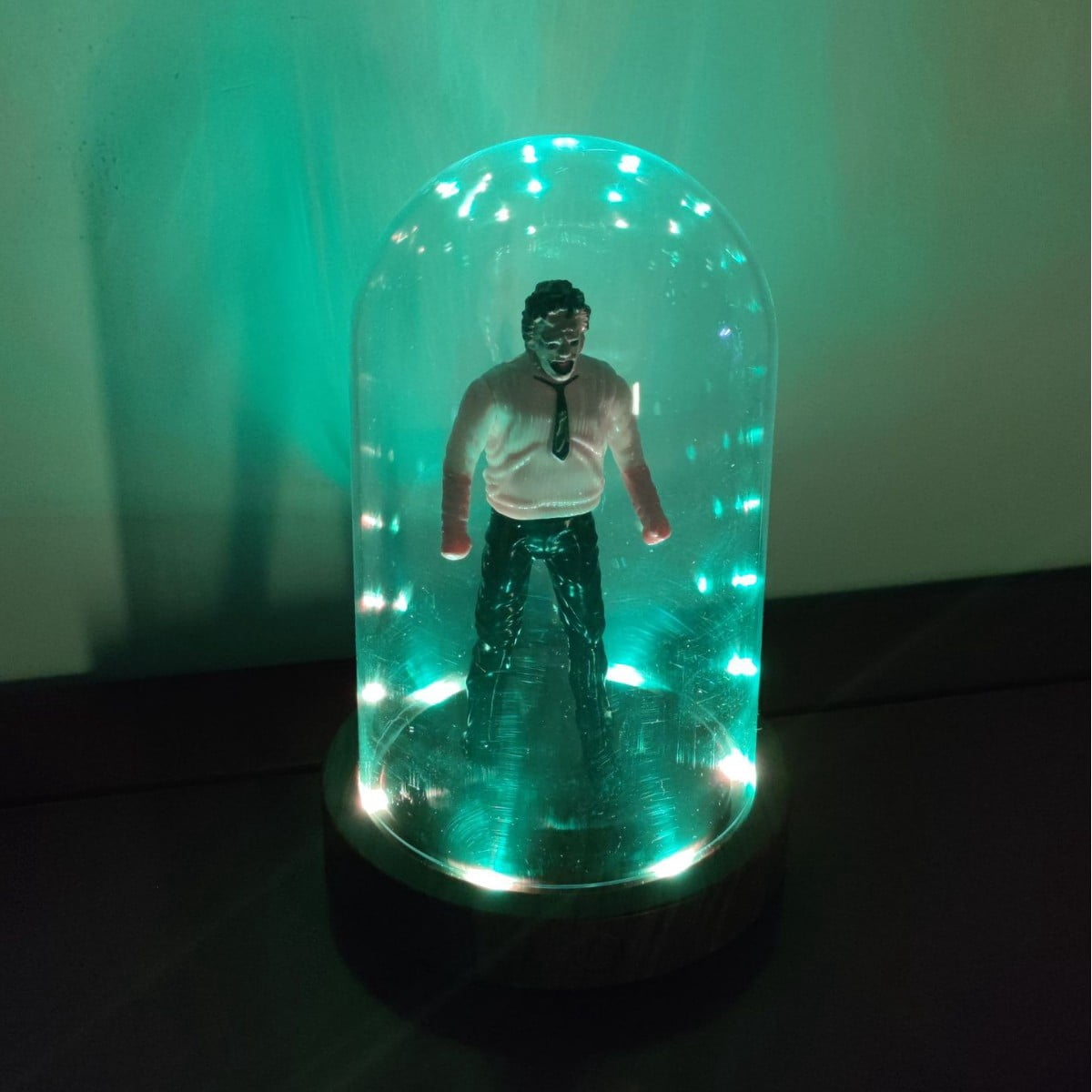 Halloween Horror Movie Leatherface Action Figure Water Lamp Part 6 ...