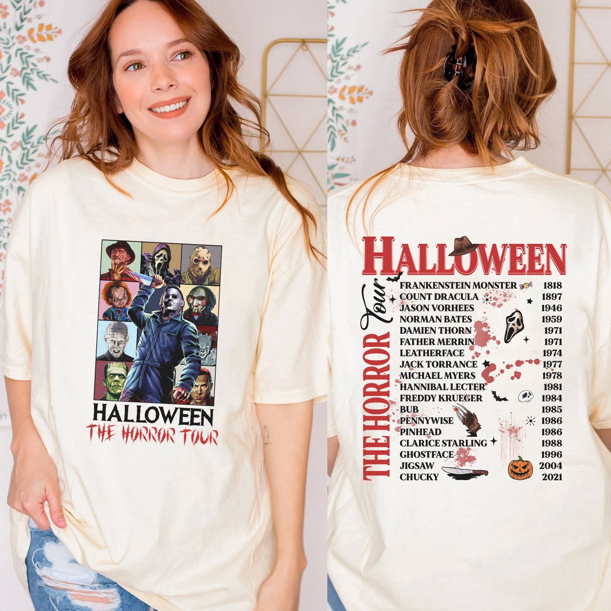 Halloween Horror Movie Michael Myers Shirt | Universal Halloween Shirt ...