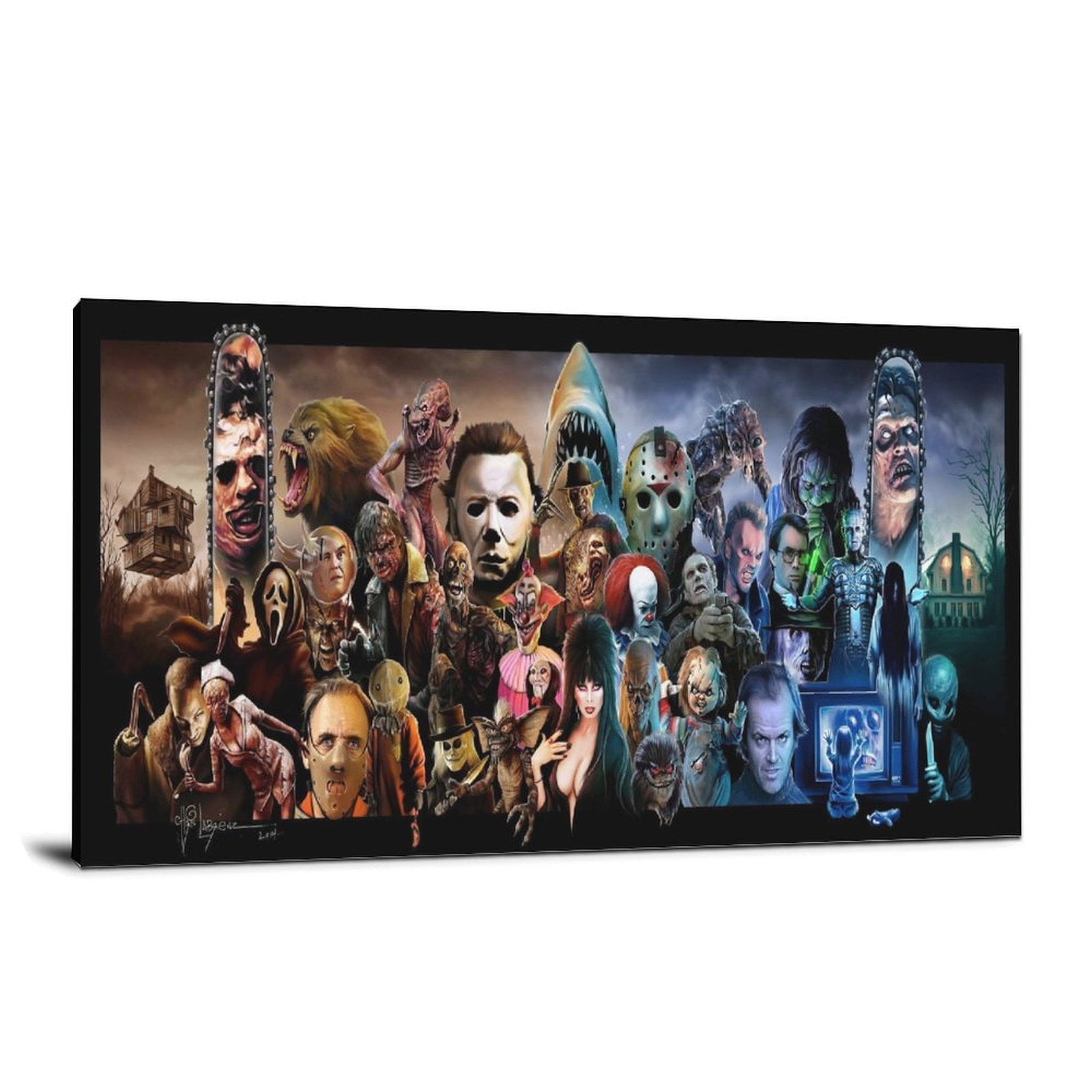 Halloween Horror Movie Villains Friday The Krueger Michael Myers Jason ...