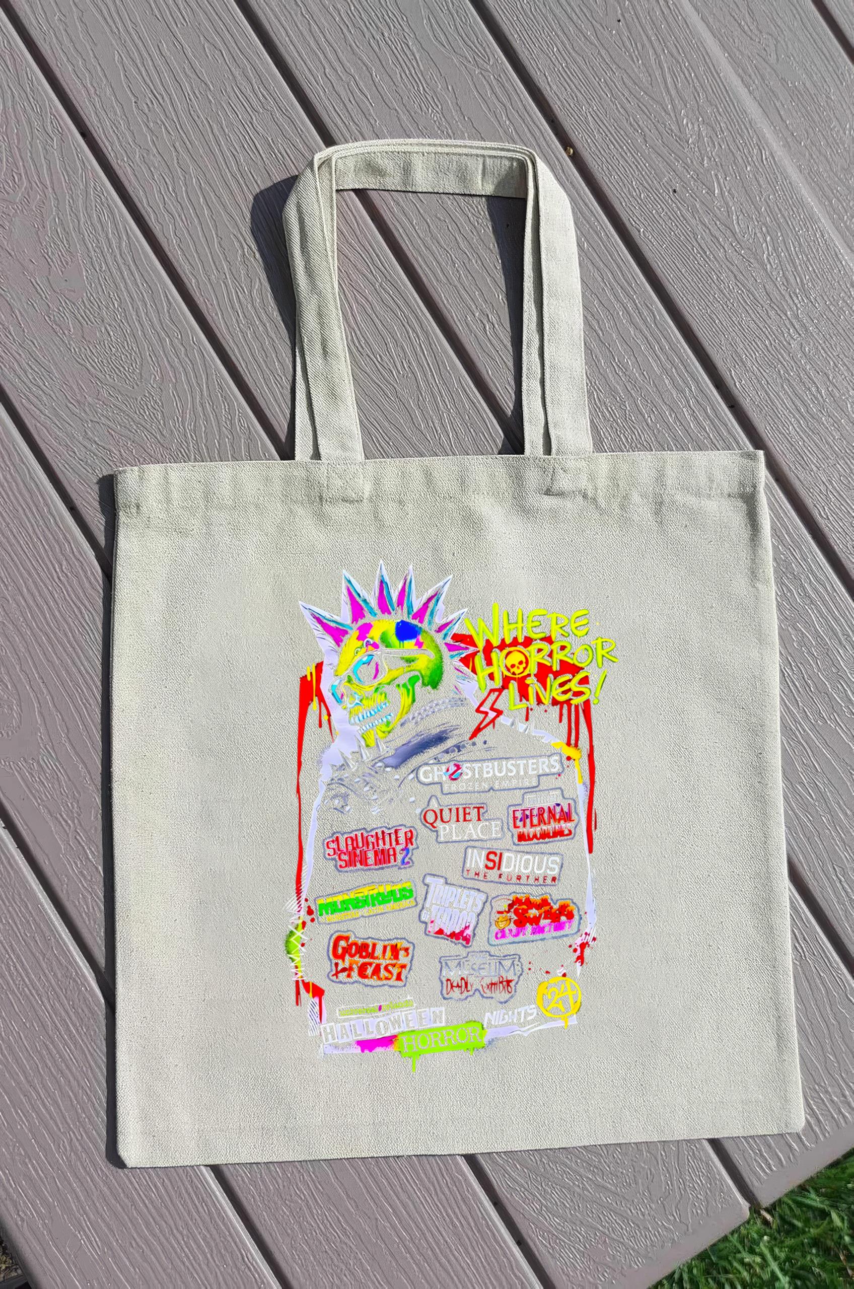 Halloween Horror Nights 2024 HHN33 House Lineup Bag Universal Studios ...