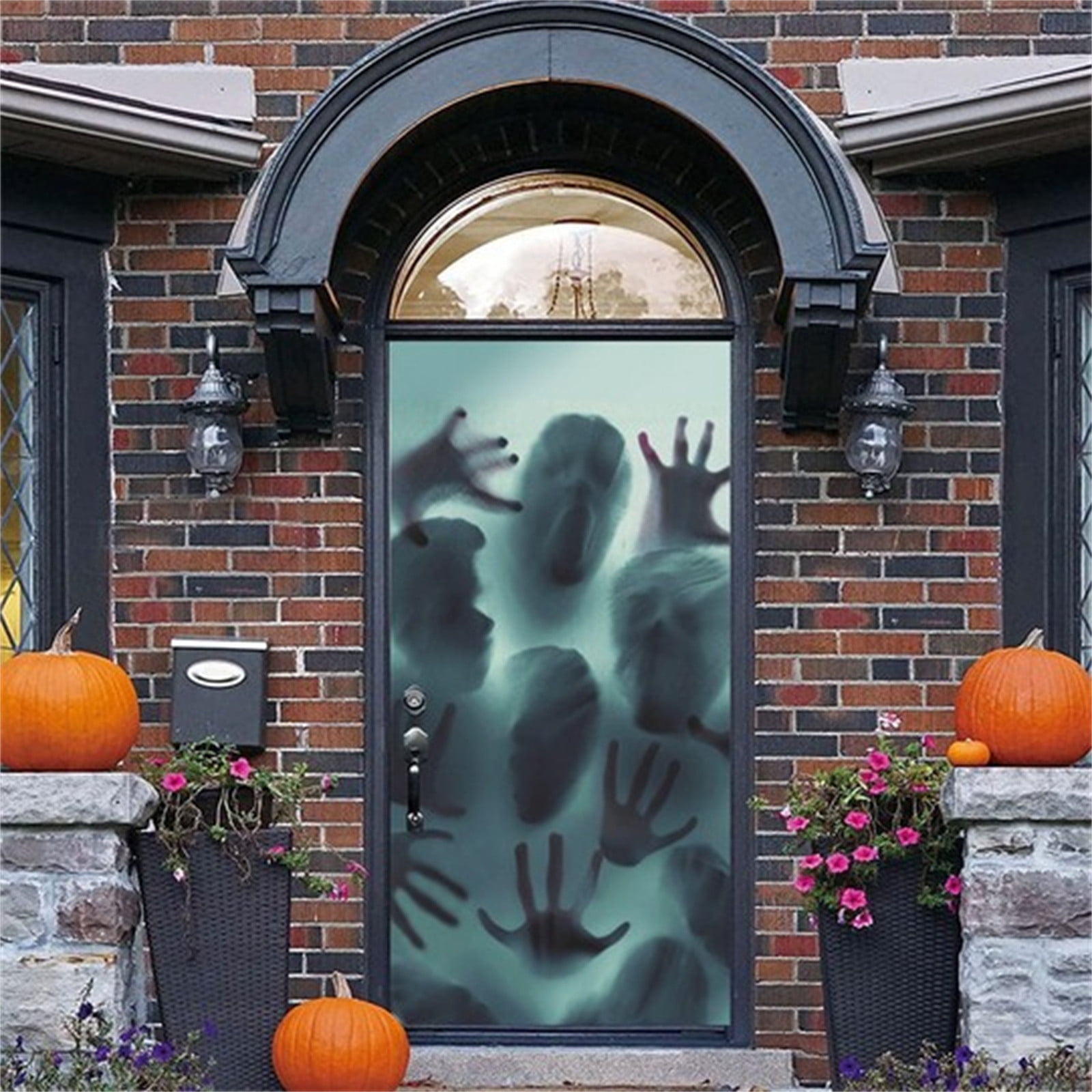 Halloween Horror Window Stickers Decorations, Removable Spooky Scary ...