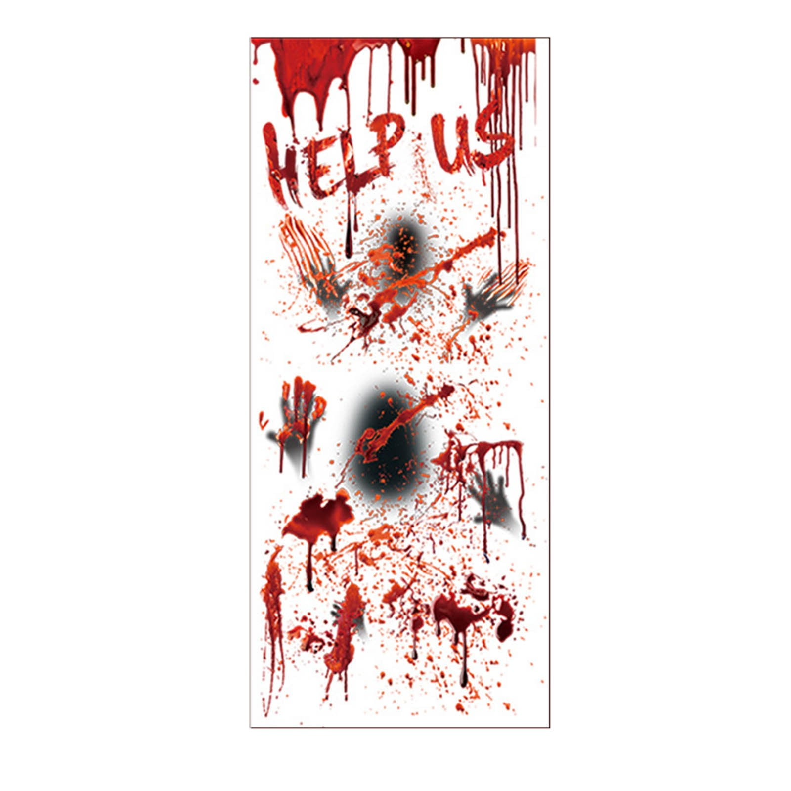 Halloween House Decoration Window Door Cover Scary Hands Halloween ...