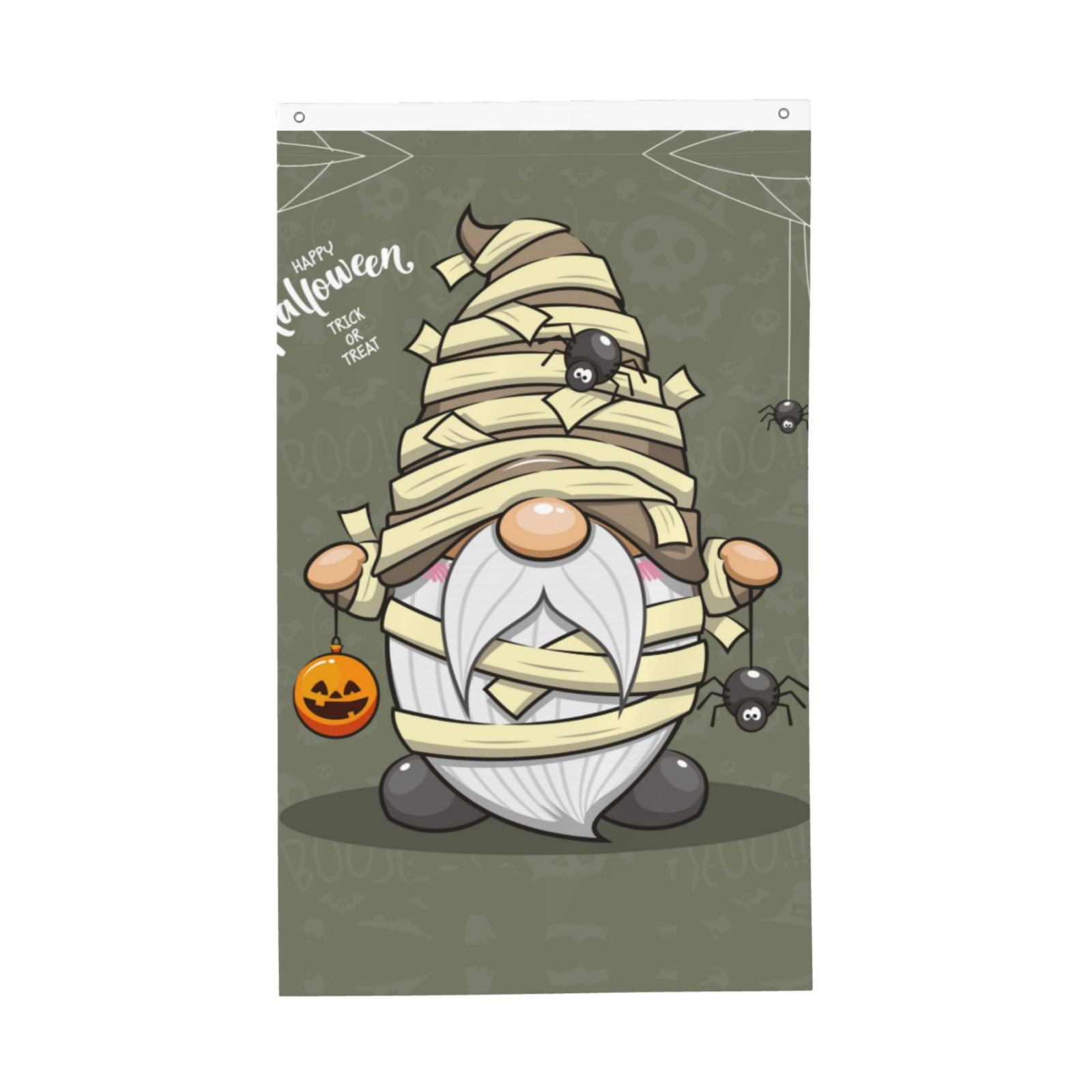 Halloween House Flags, Halloween Happy Old Man D Halloween Decor Double ...