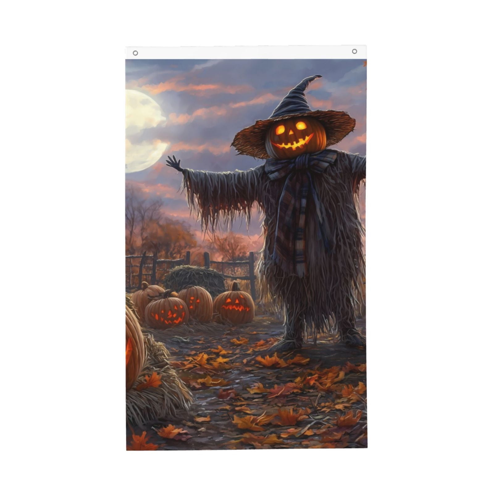 Halloween House Flags, Halloween Pumpkin Scarecrow Halloween Decor ...
