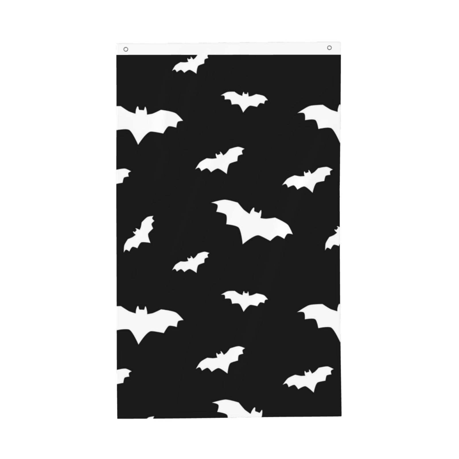 Halloween House Flags, bat cool black Halloween Halloween Decor Double ...