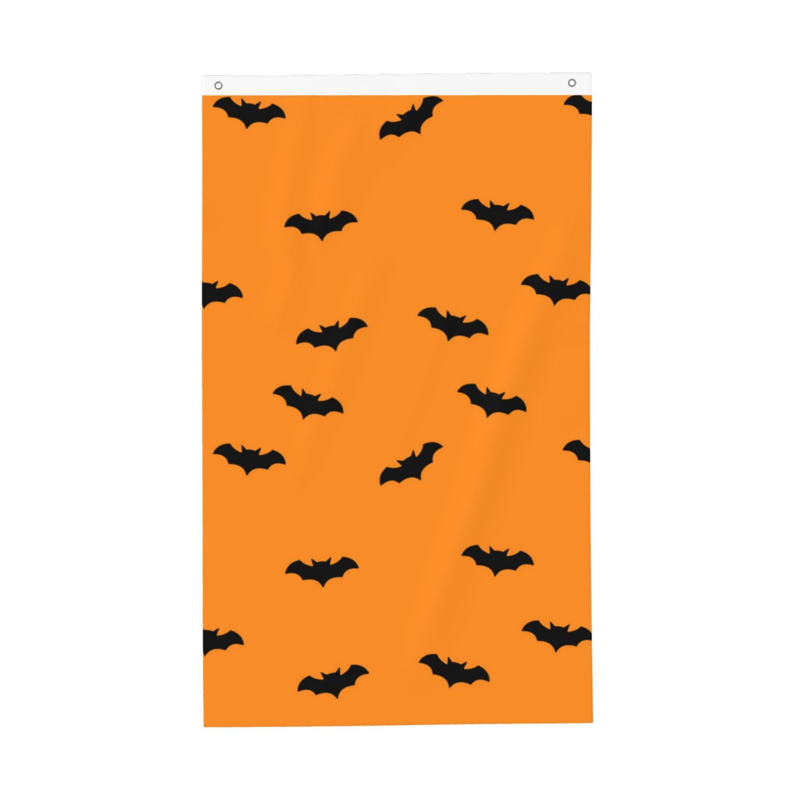 Halloween House Flags, halloween bat background Halloween Decor Double ...