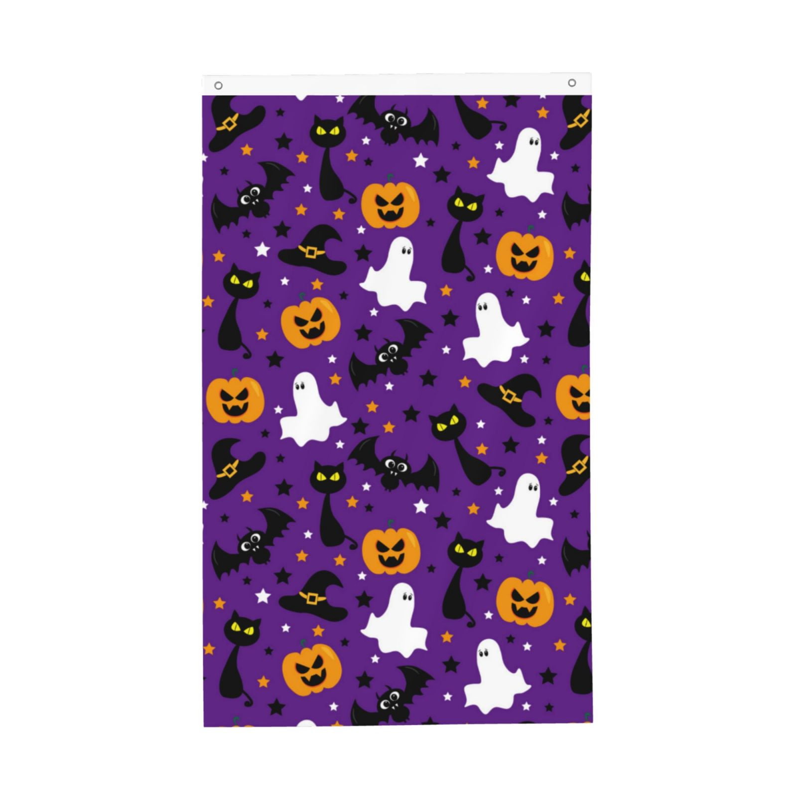 Halloween House Flags, halloween fun ghost Halloween Decor Double Sided ...
