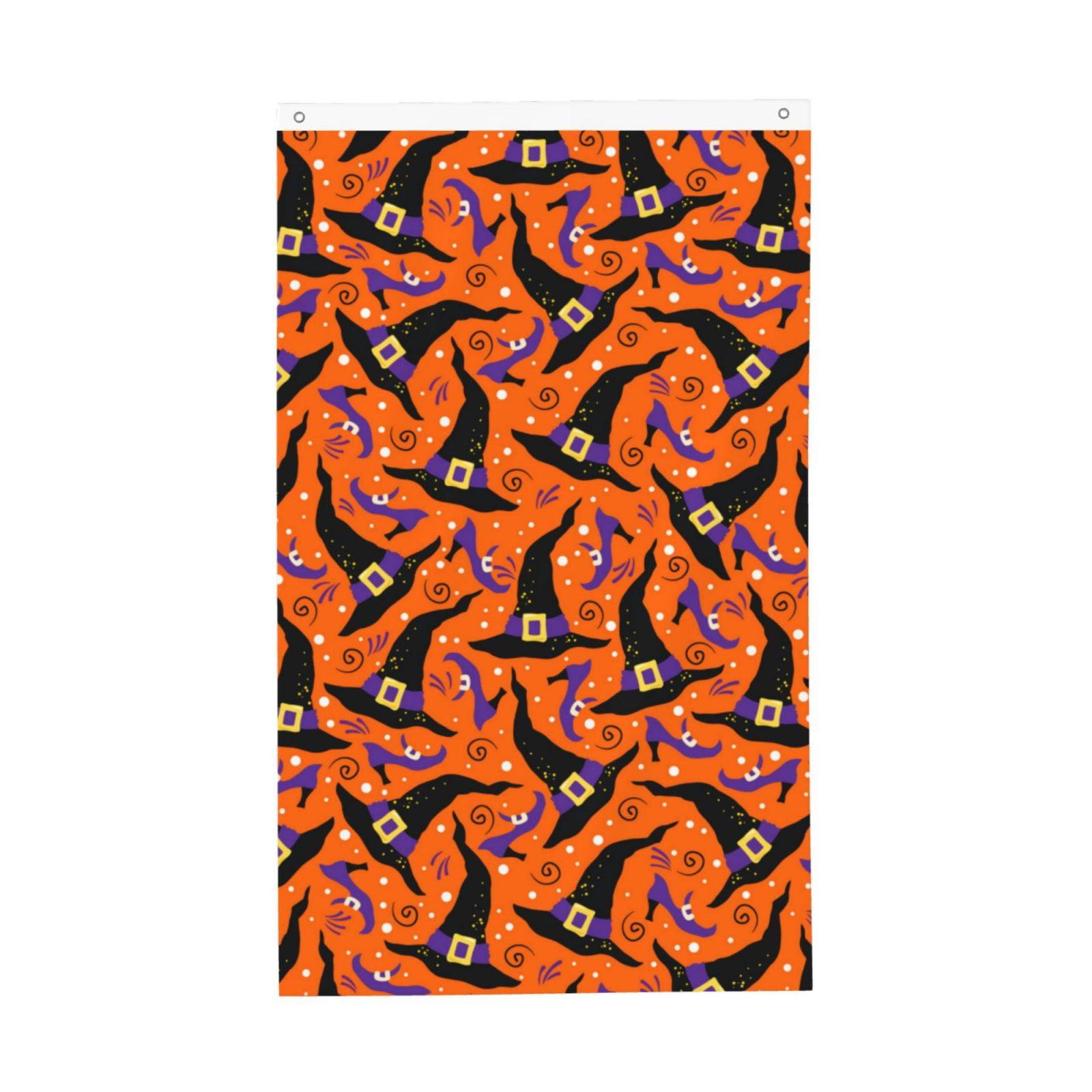 Halloween House Flags, halloween hat Patterns Halloween Decor Double ...