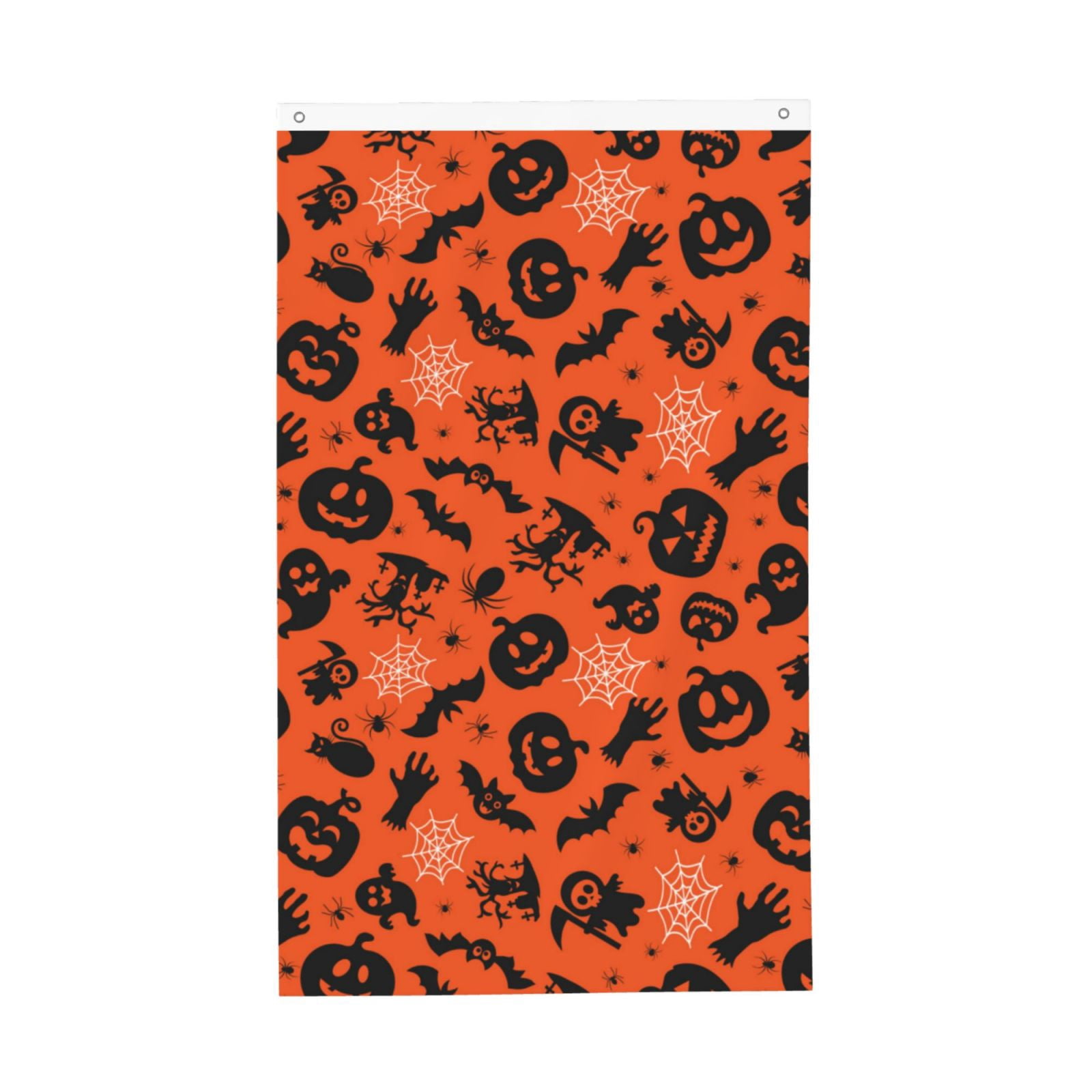 Halloween House Flags, halloween pumpkins spider web Halloween Decor ...