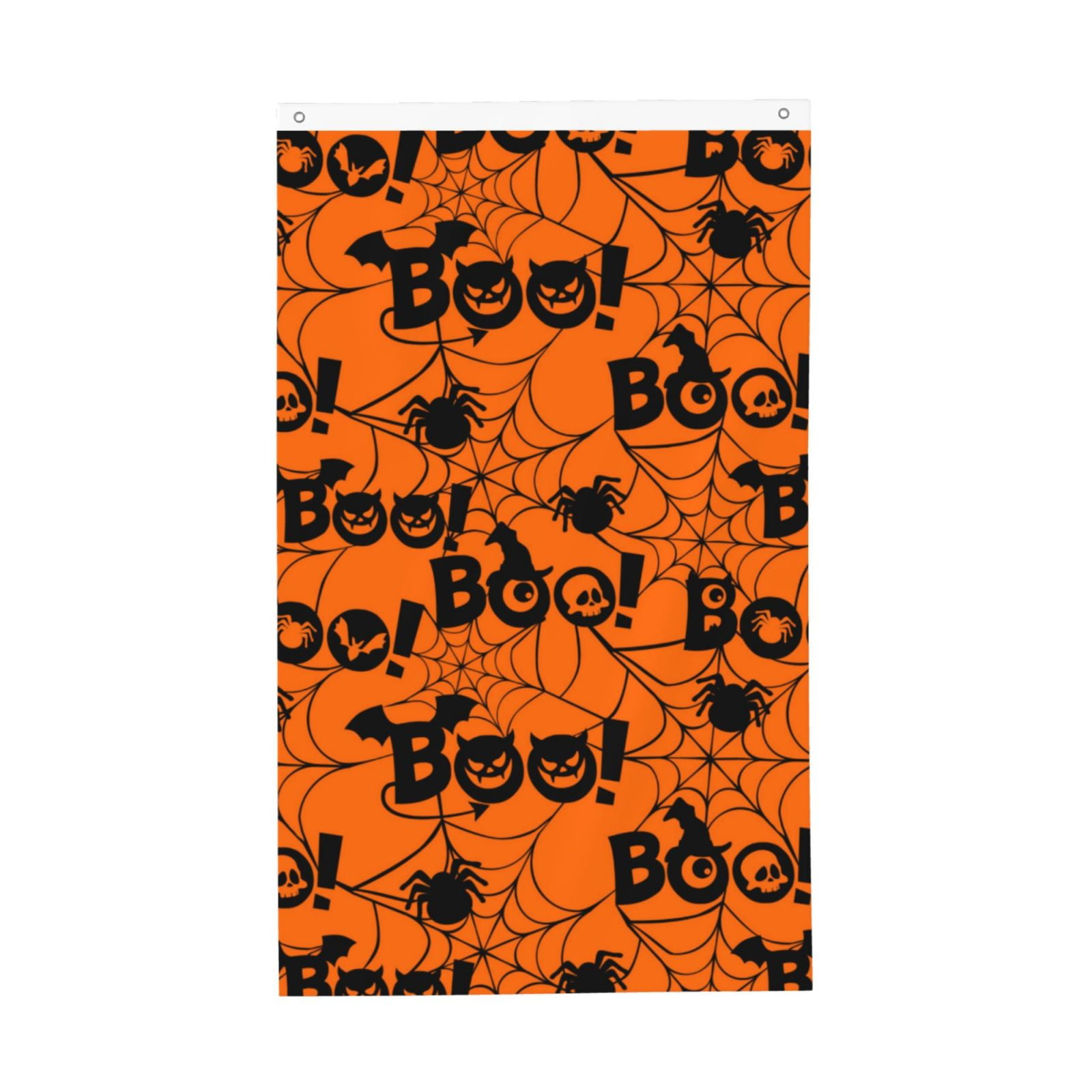 Halloween House Flags, spider web halloween Halloween Decor Double ...