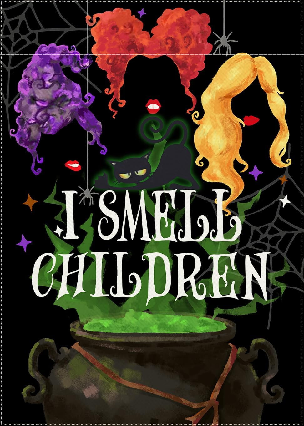 Halloween I Smell Children Decorative Garden Flag, Sanderson Sisters ...